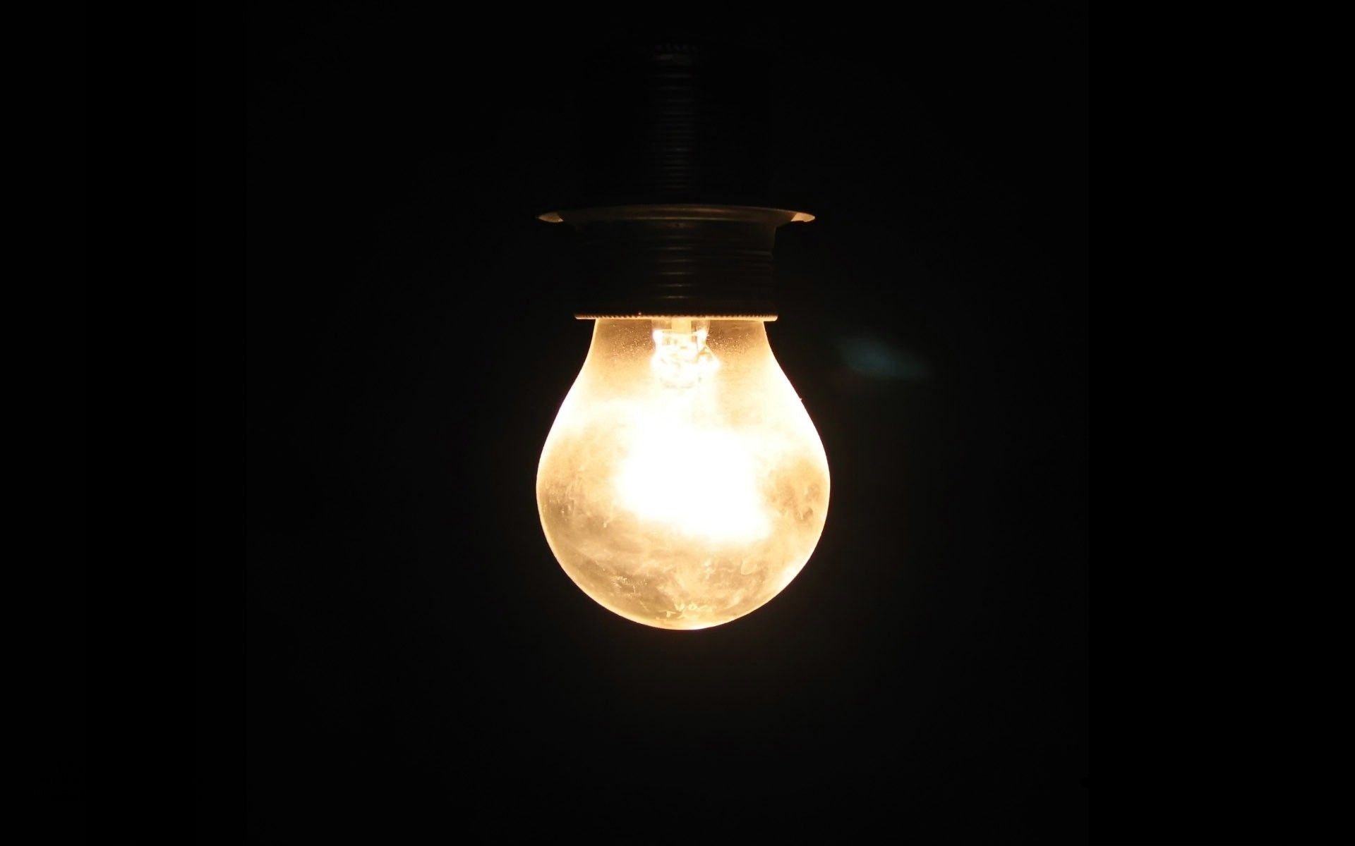 Download Man Made Light Bulb HD Wallpaper