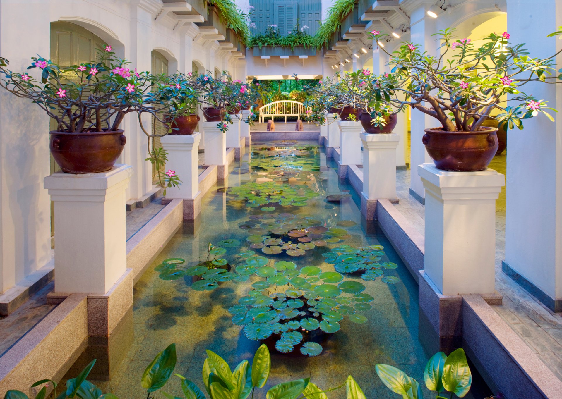 Serene Spa Retreat - HD Wallpaper