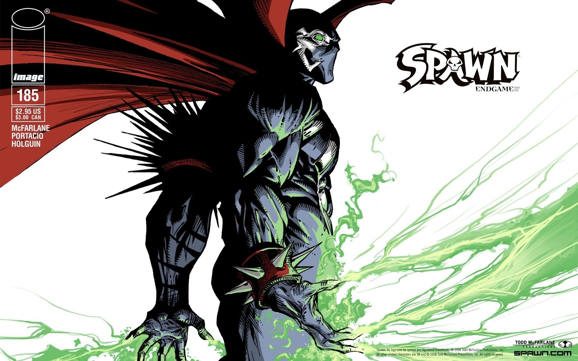 Download Comic Spawn (Marvel Comics) HD Wallpaper by Todd McFarlaneProductions