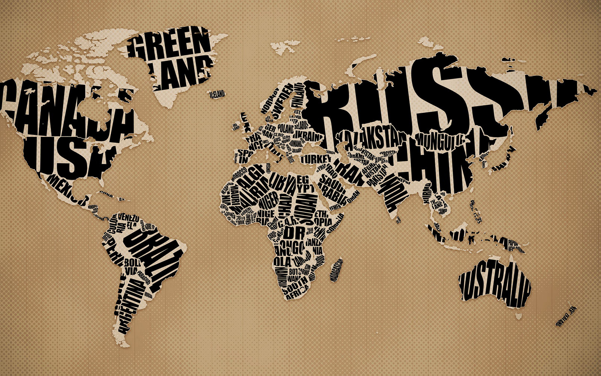 Misc World Map HD Wallpaper