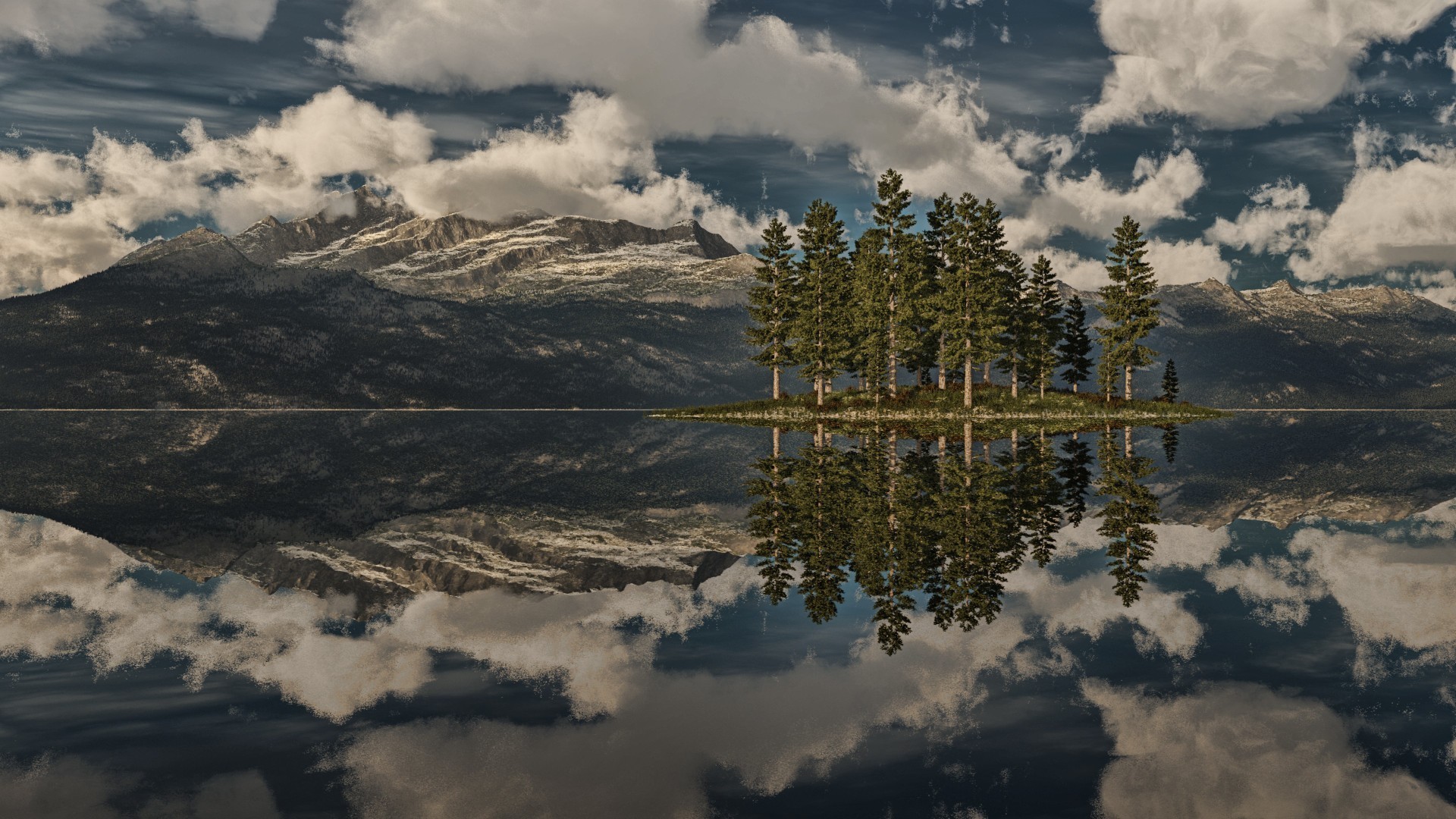 Download Nature Reflection HD Wallpaper
