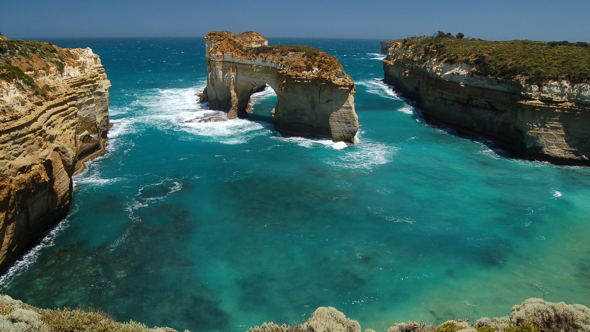 Download Nature Cliff HD Wallpaper