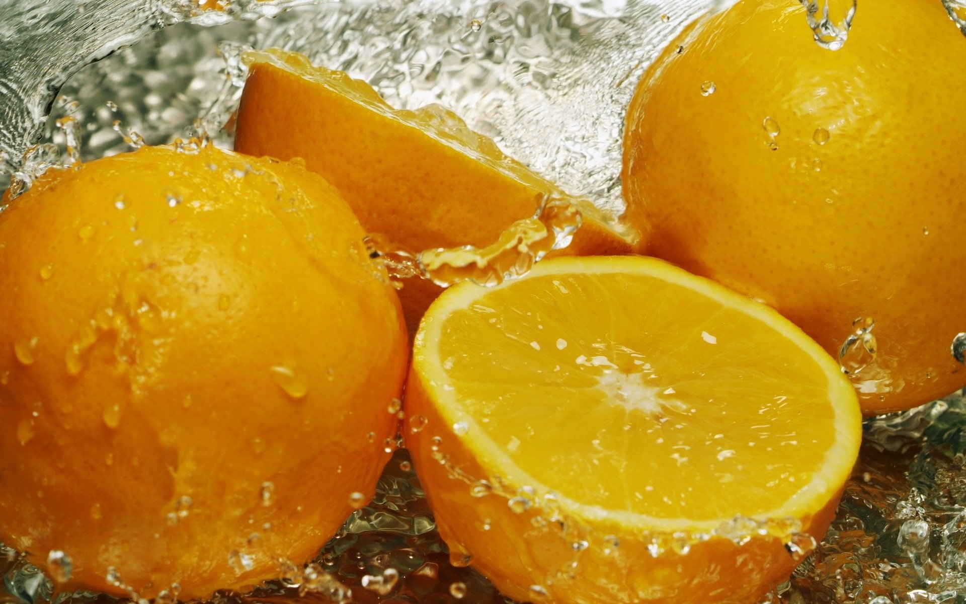 Zesty Orange Splash — HD Citrus Food Wallpaper | 1920x1200 | Wallpaper ...