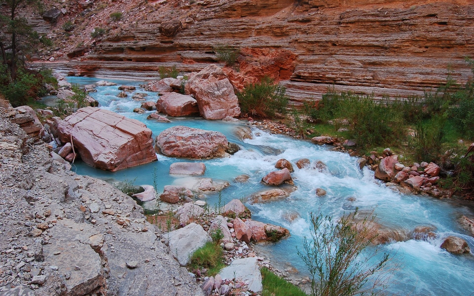 Download Nature River HD Wallpaper