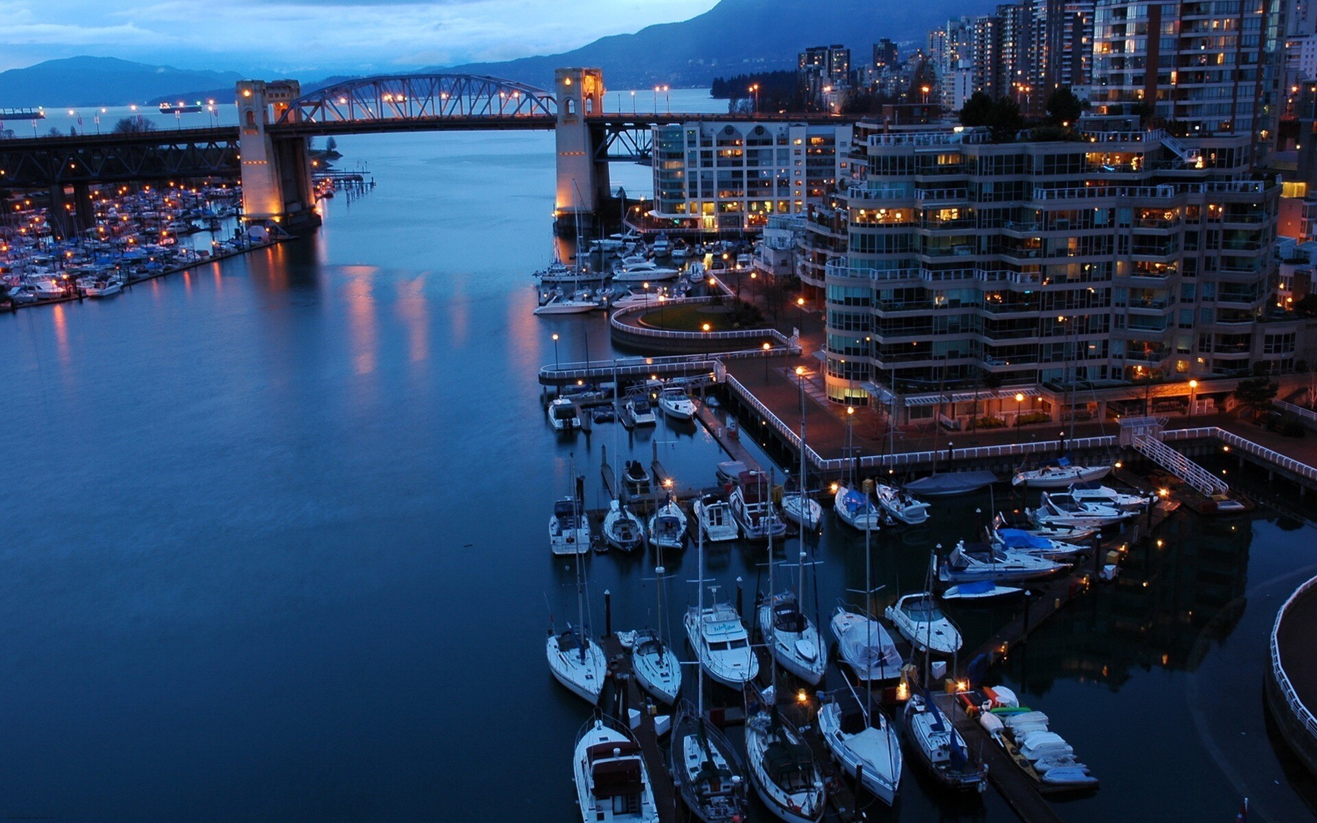 Man Made Harbor HD Wallpaper