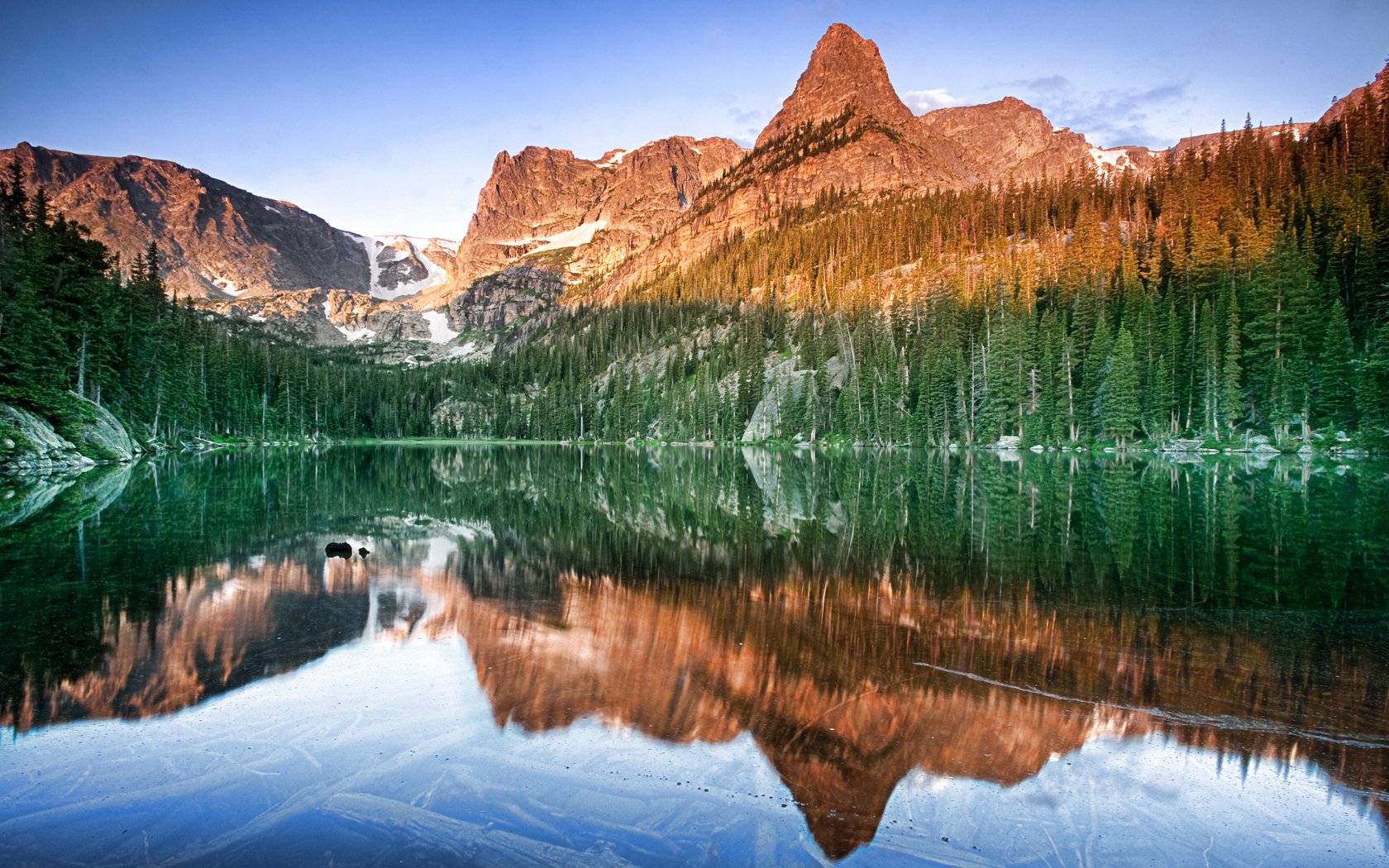 Download Nature Reflection Wallpaper | 1680x1050 | Wallpaper Abyss