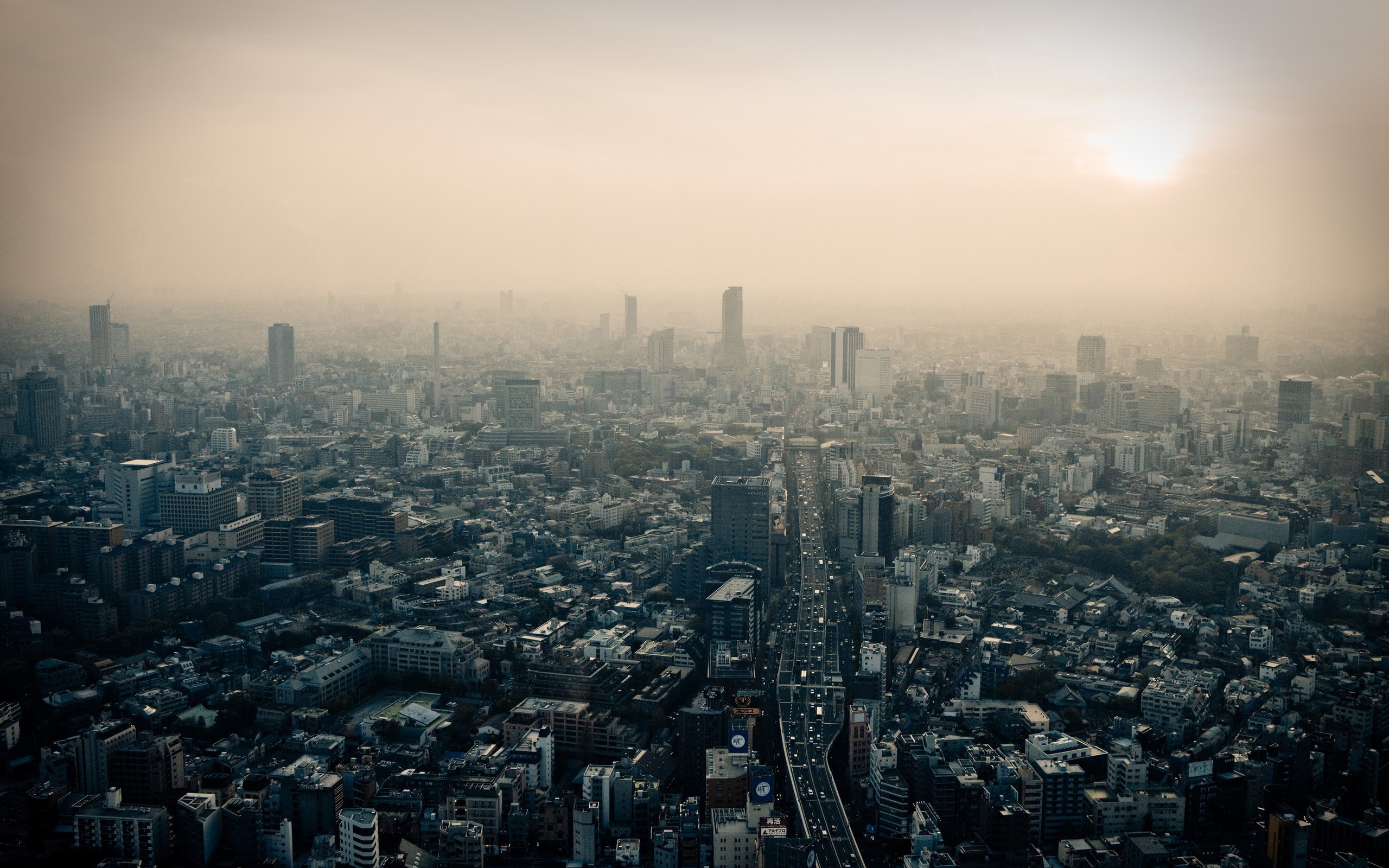 Download Man Made City HD Wallpaper