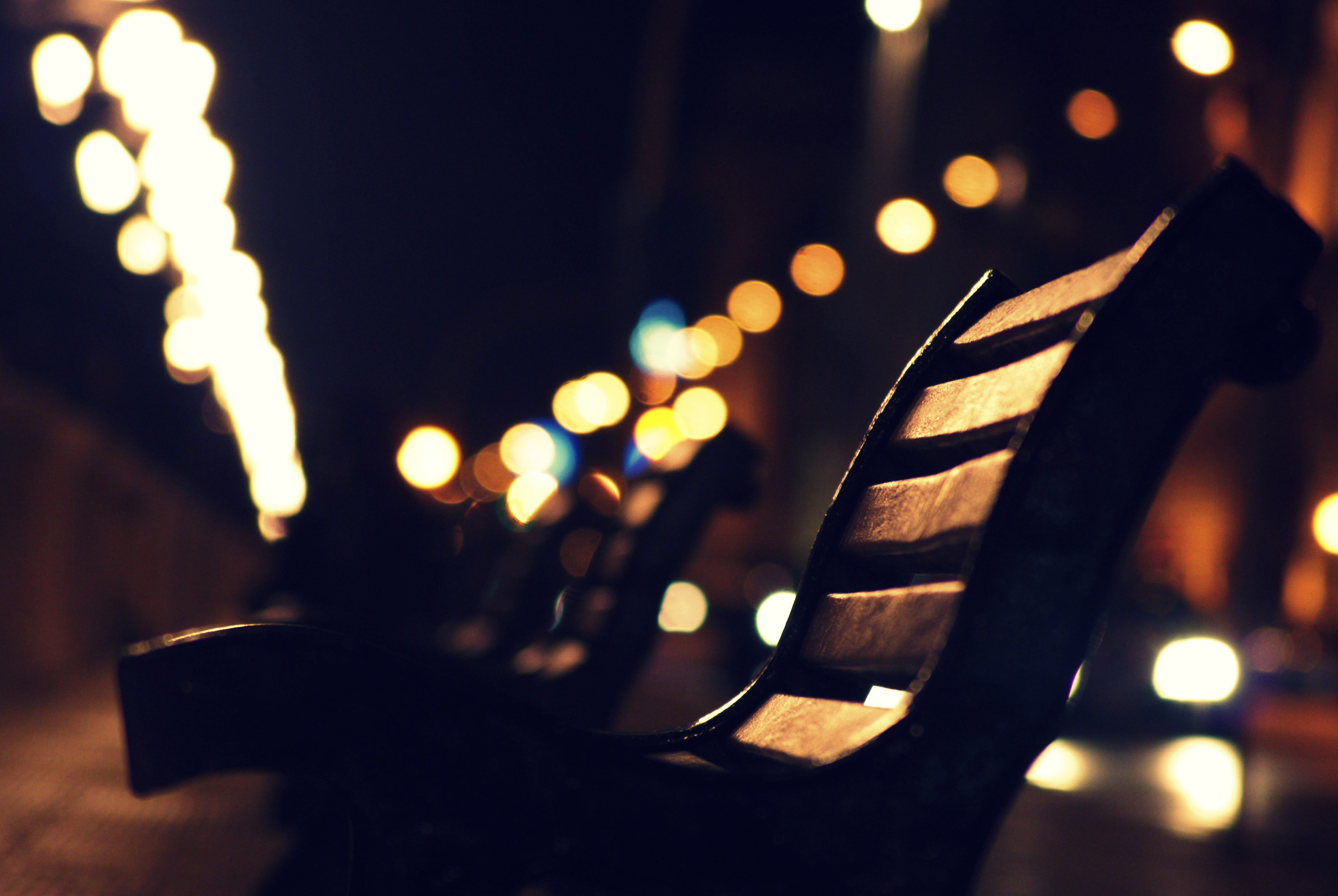 Download Man Made Bench HD Wallpaper