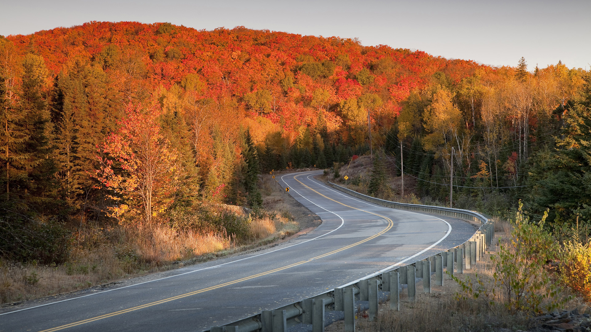 Download Man Made Road HD Wallpaper
