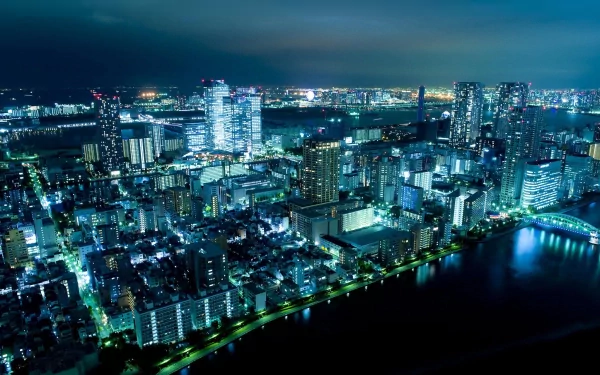 Download Man Made Tokyo HD Wallpaper