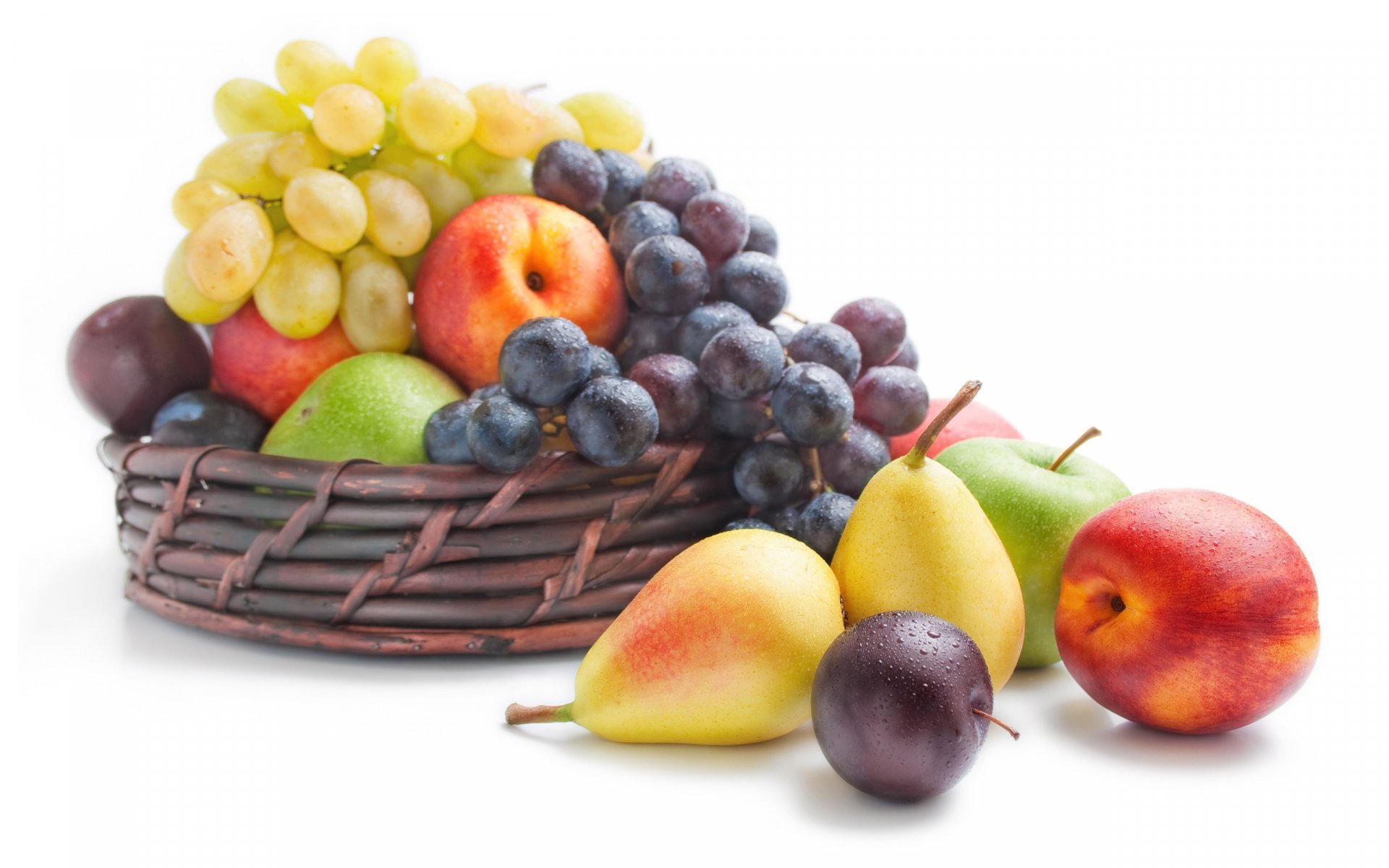 Vibrant Fresh Fruits Feast – HD Food & Fruit Wallpaper