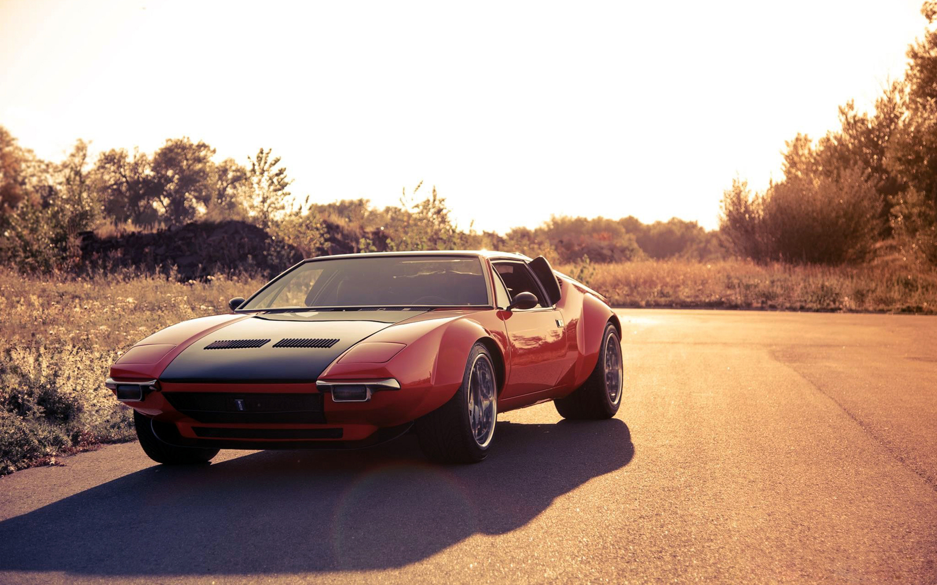 Download Vehicle De Tomaso Pantera HD Wallpaper