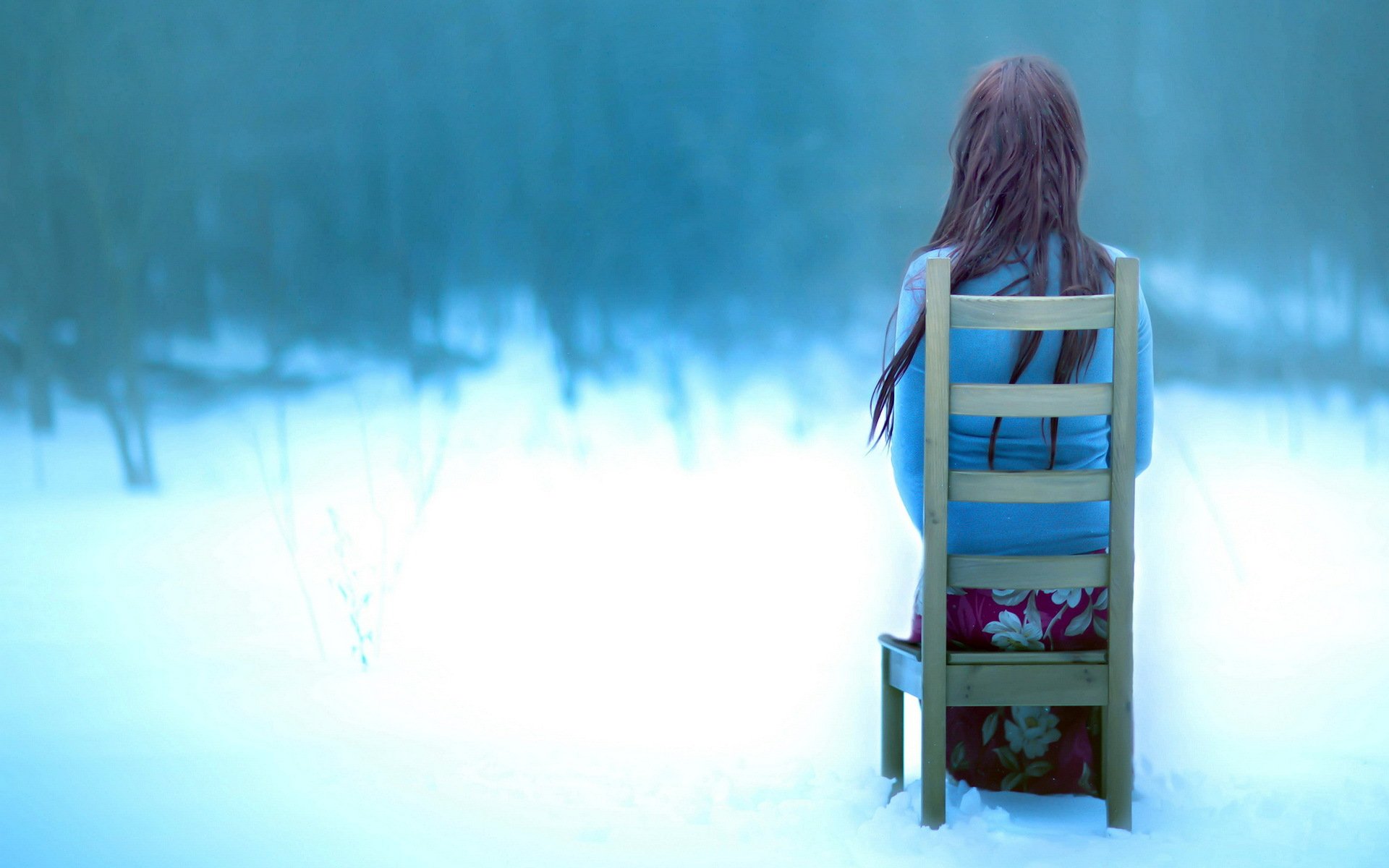 Download Woman Mood HD Wallpaper