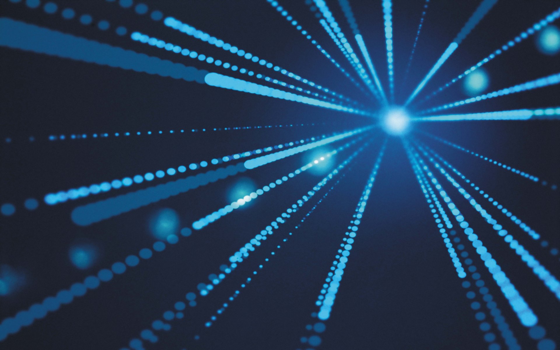 Radiant Blue Abstract HD Wallpaper