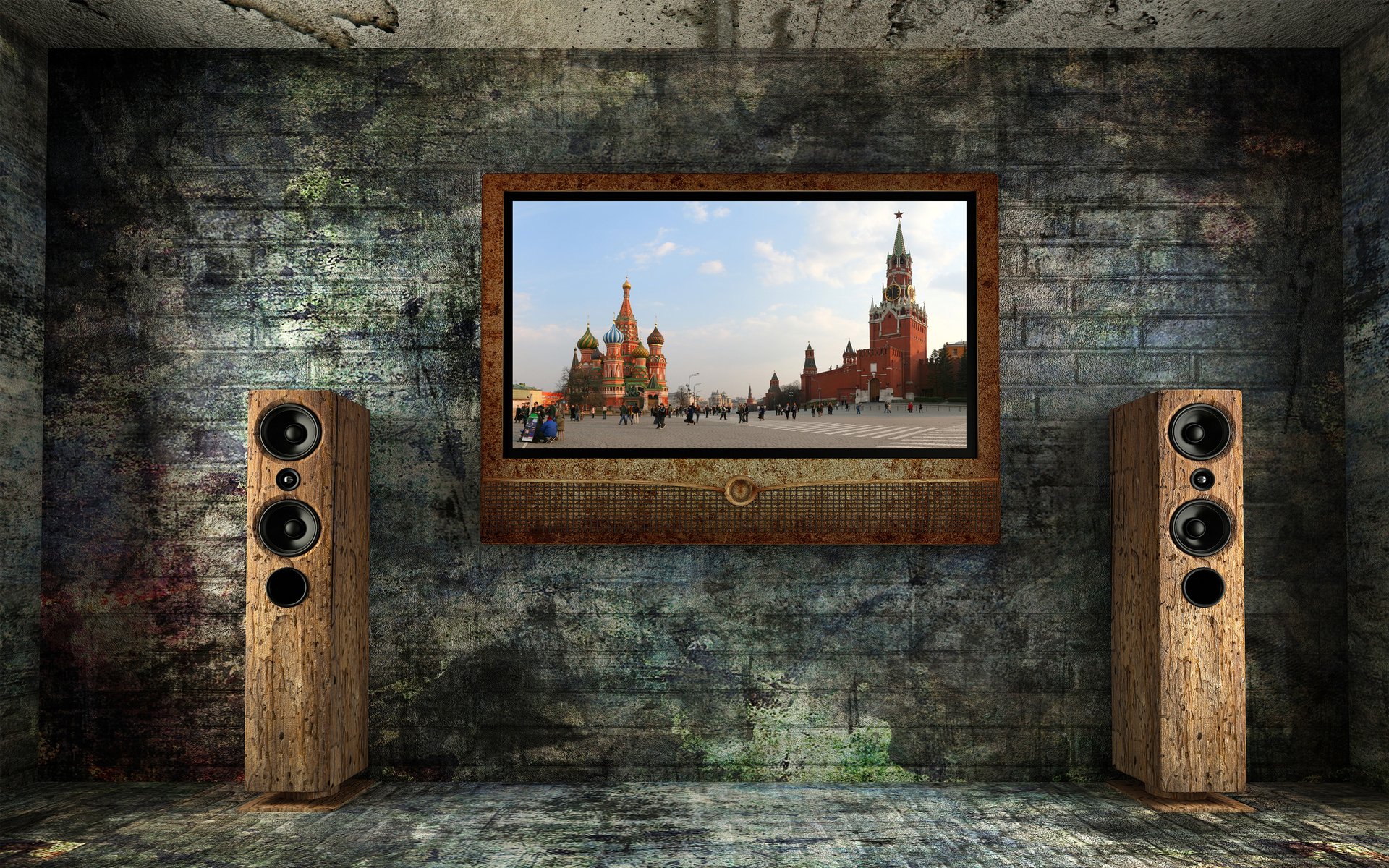 Download Technology Monitor HD Wallpaper