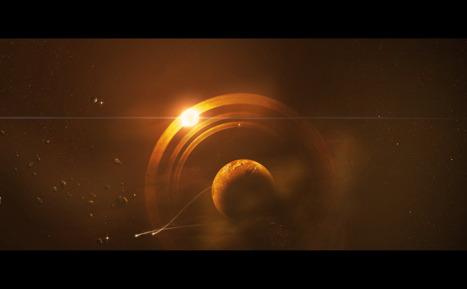 Download Sci Fi Sun HD Wallpaper