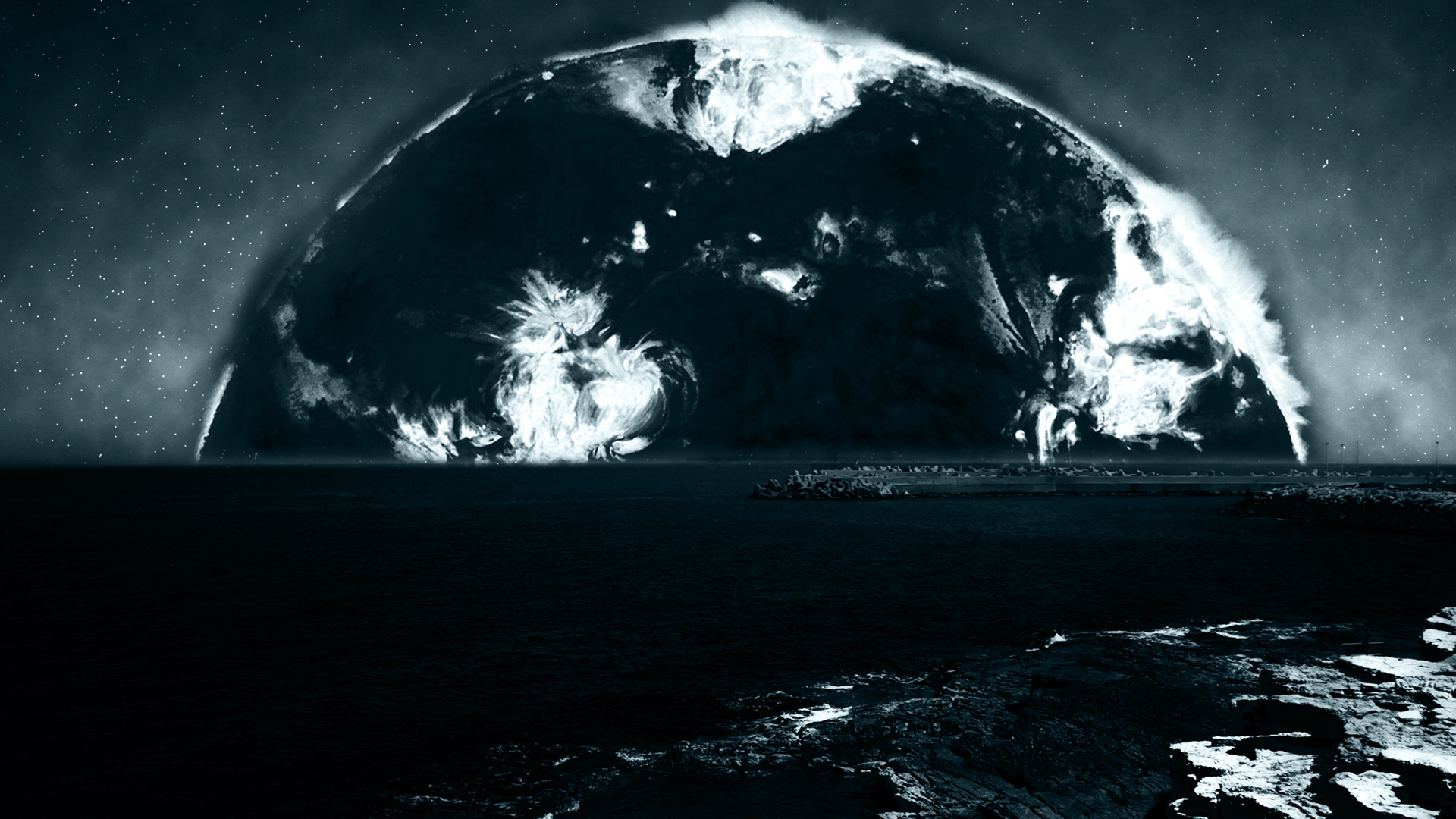 Majestic Planet Rise HD Wallpaper by QuantumCurator