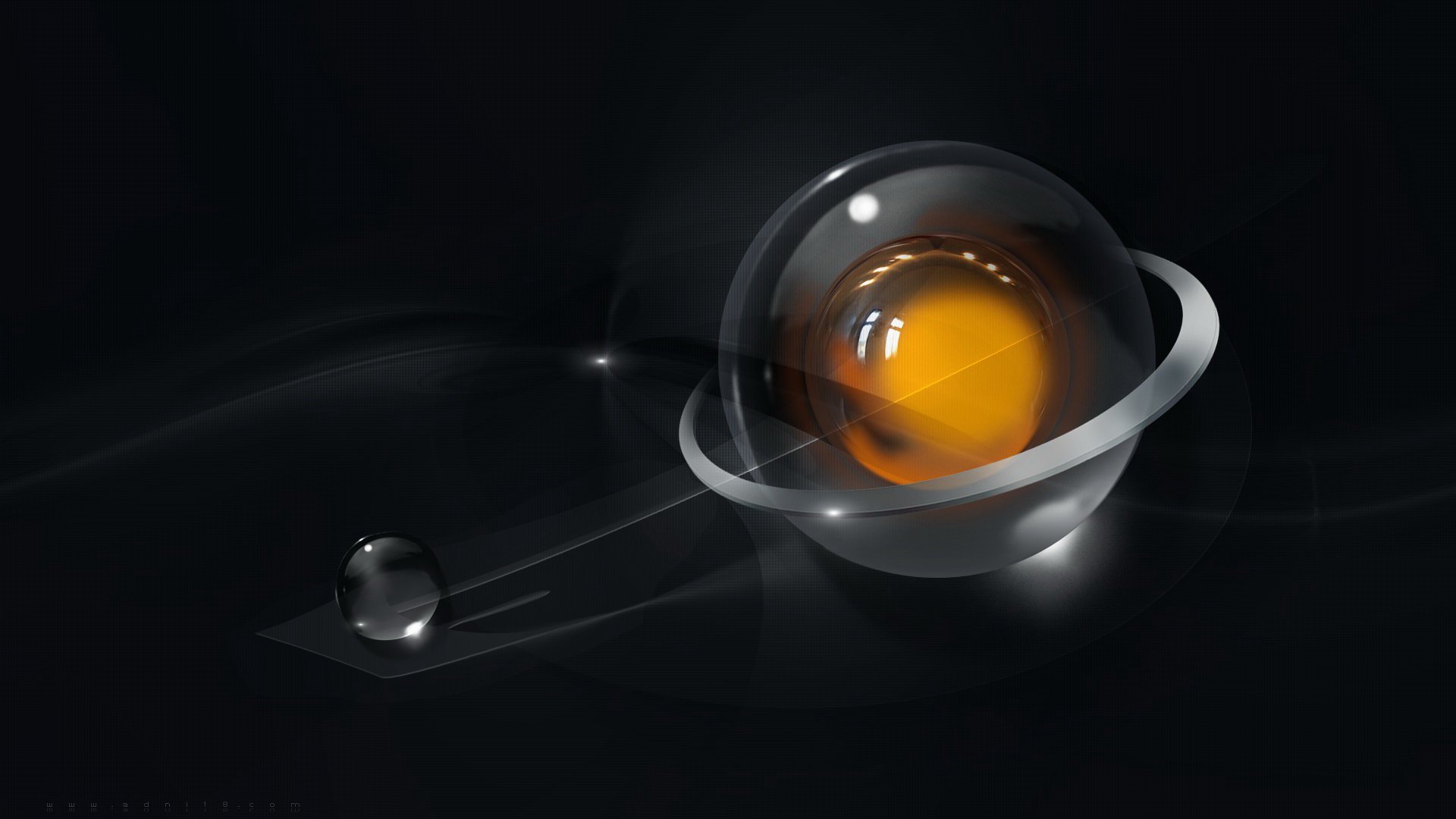 Download CGI 3D Abstract Sphere HD Wallpaper