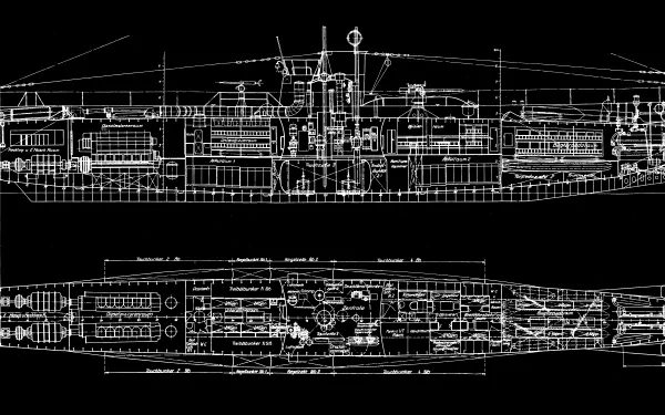 German Type VII Submarine 4k Wallpapers