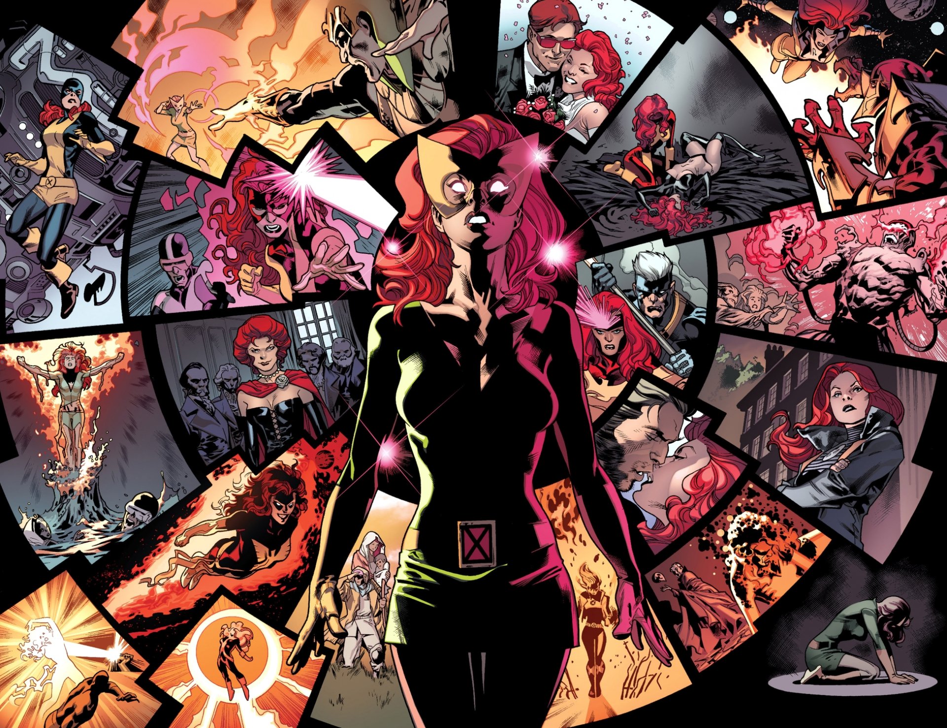 X-Men HD Wallpaper: A Vibrant Comic Showcase by Stuart Immonen