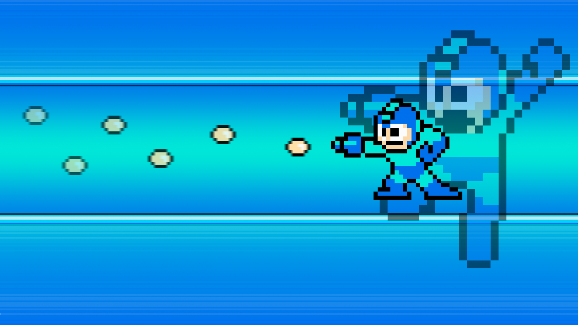 Mega Man Classic: HD Pixel Power Blast Wallpaper