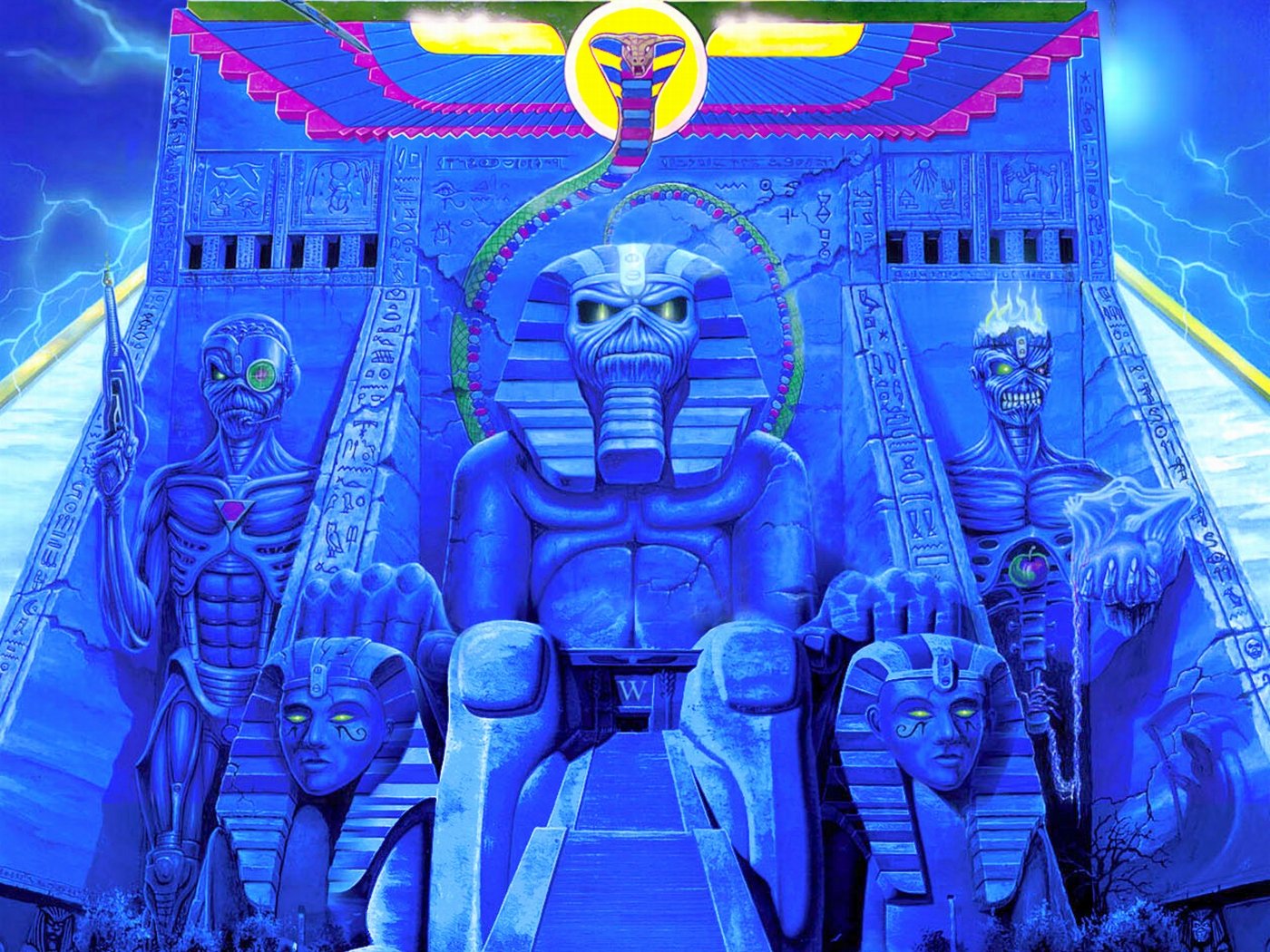 Iron Maiden Somewhere Back In Time Wallpaper