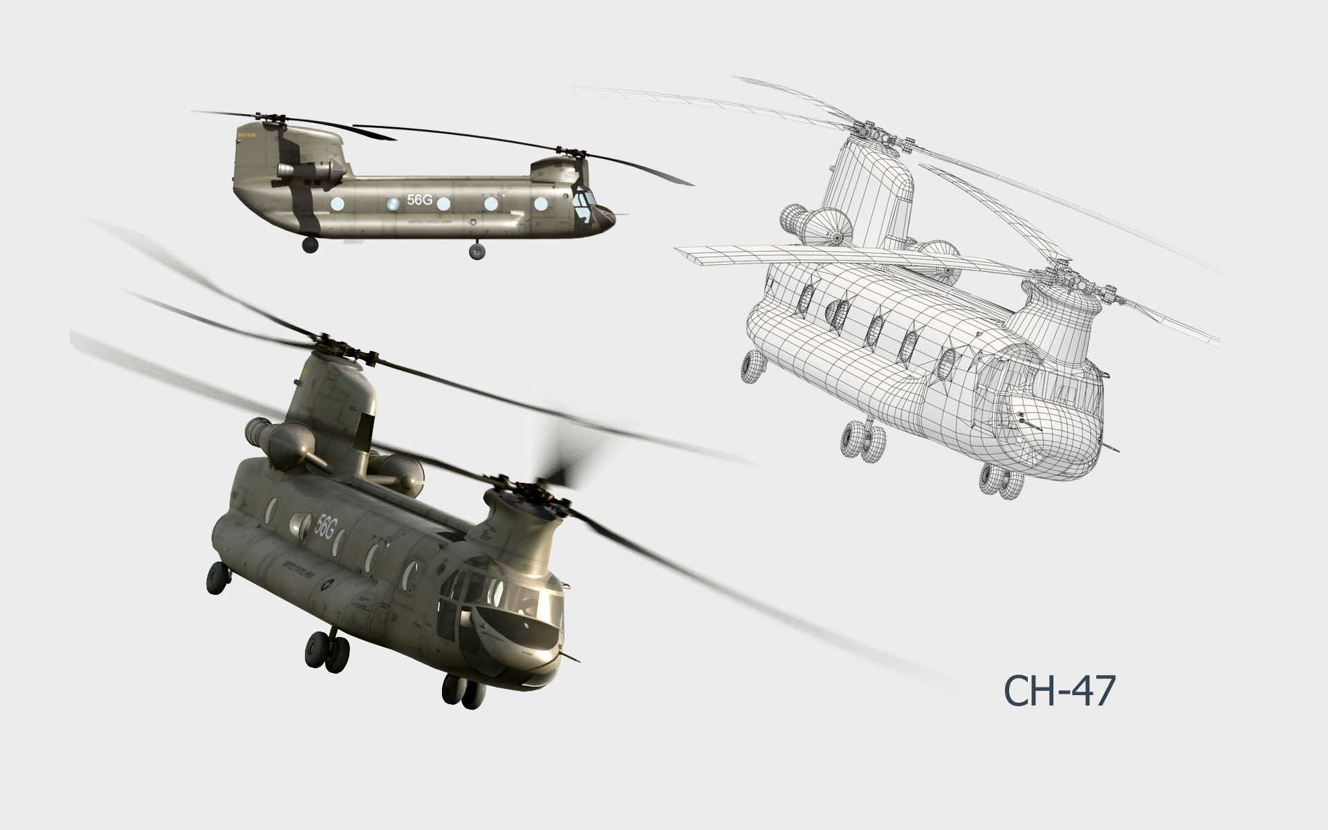 Ch 48 Chinook Wallpaper