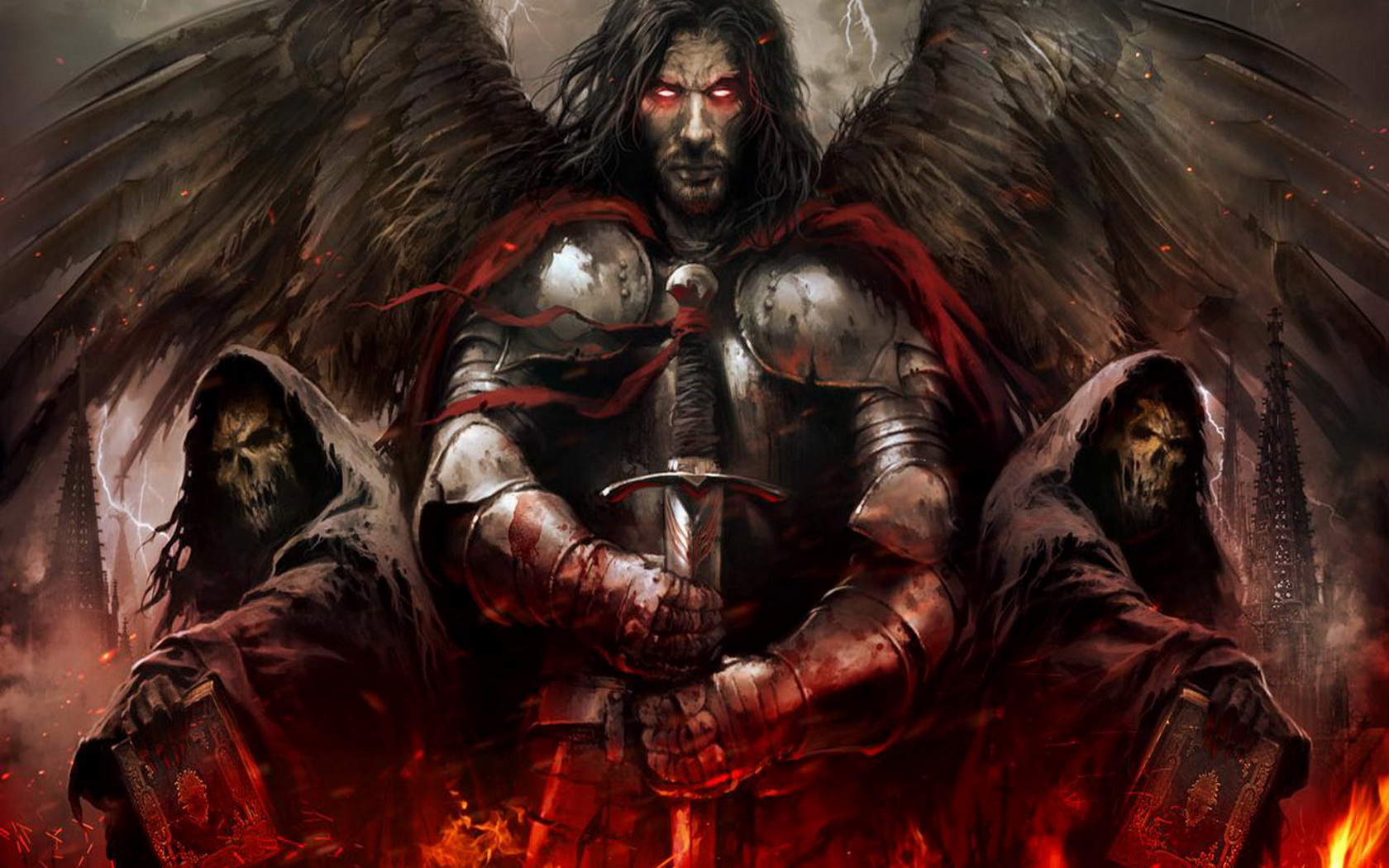 Download Dark Angel Wallpaper