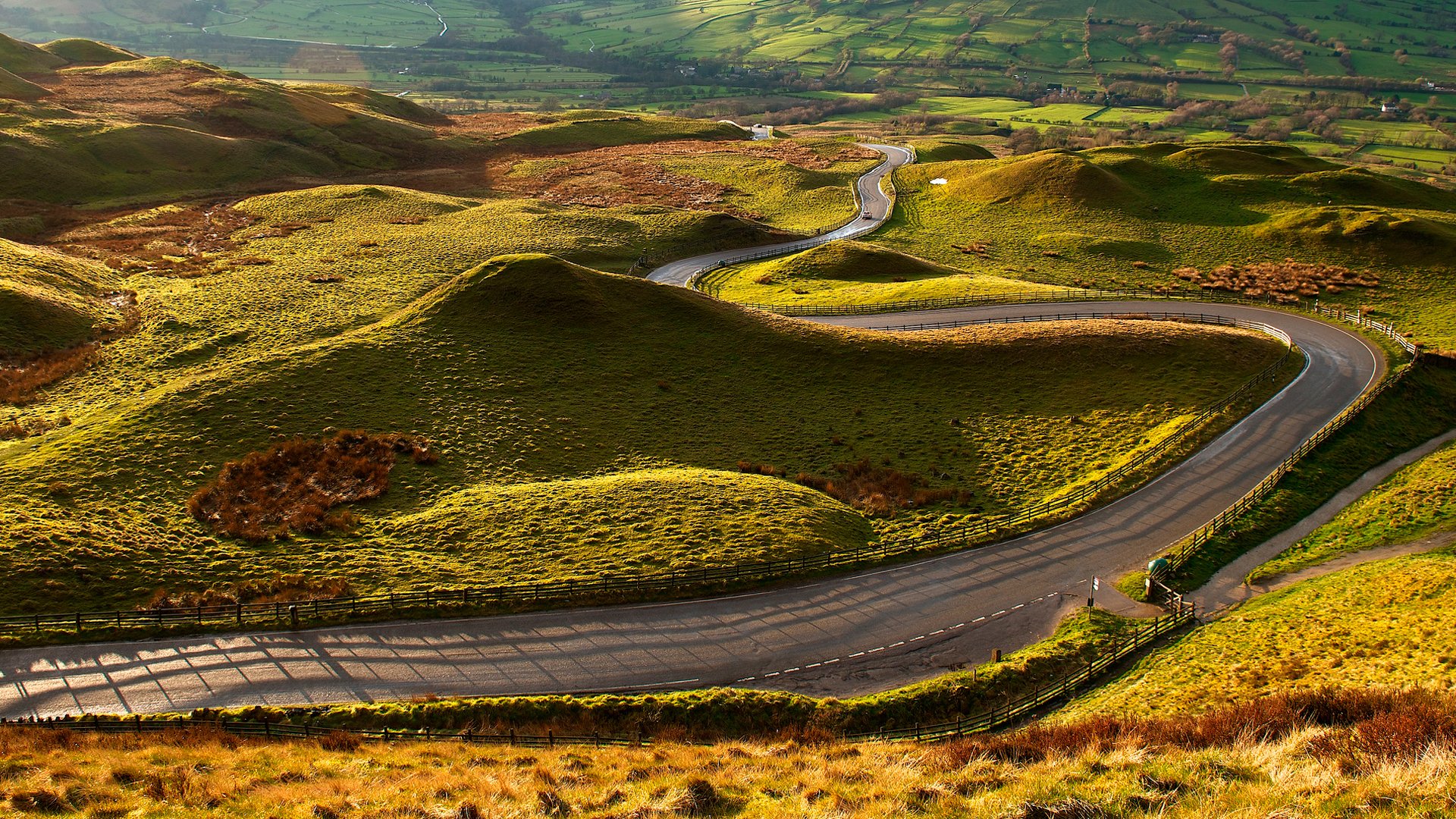 Download Man Made Road HD Wallpaper