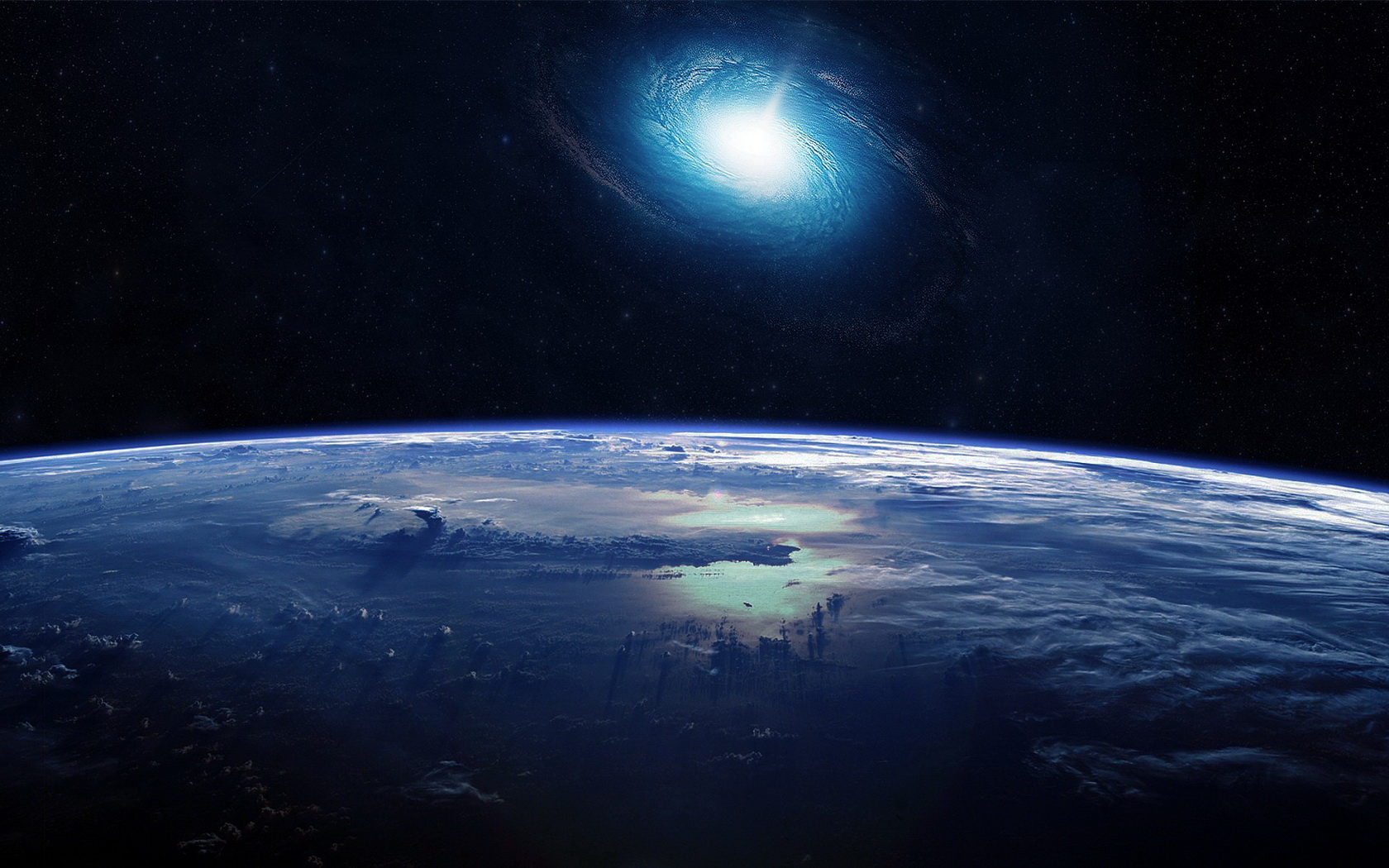 Download Sci Fi Planetscape Wallpaper