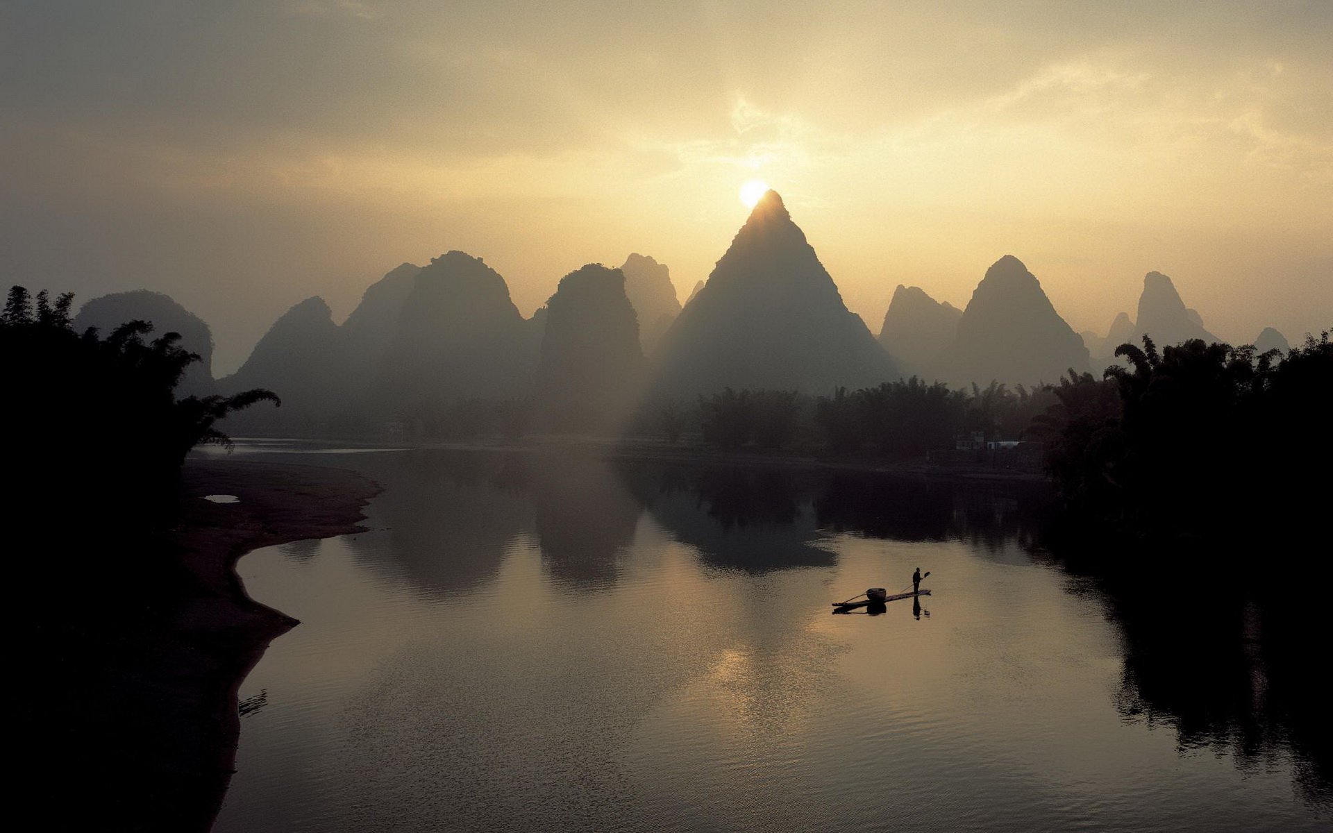 Download Nature River HD Wallpaper | 1920x1200 | Wallpaper Abyss