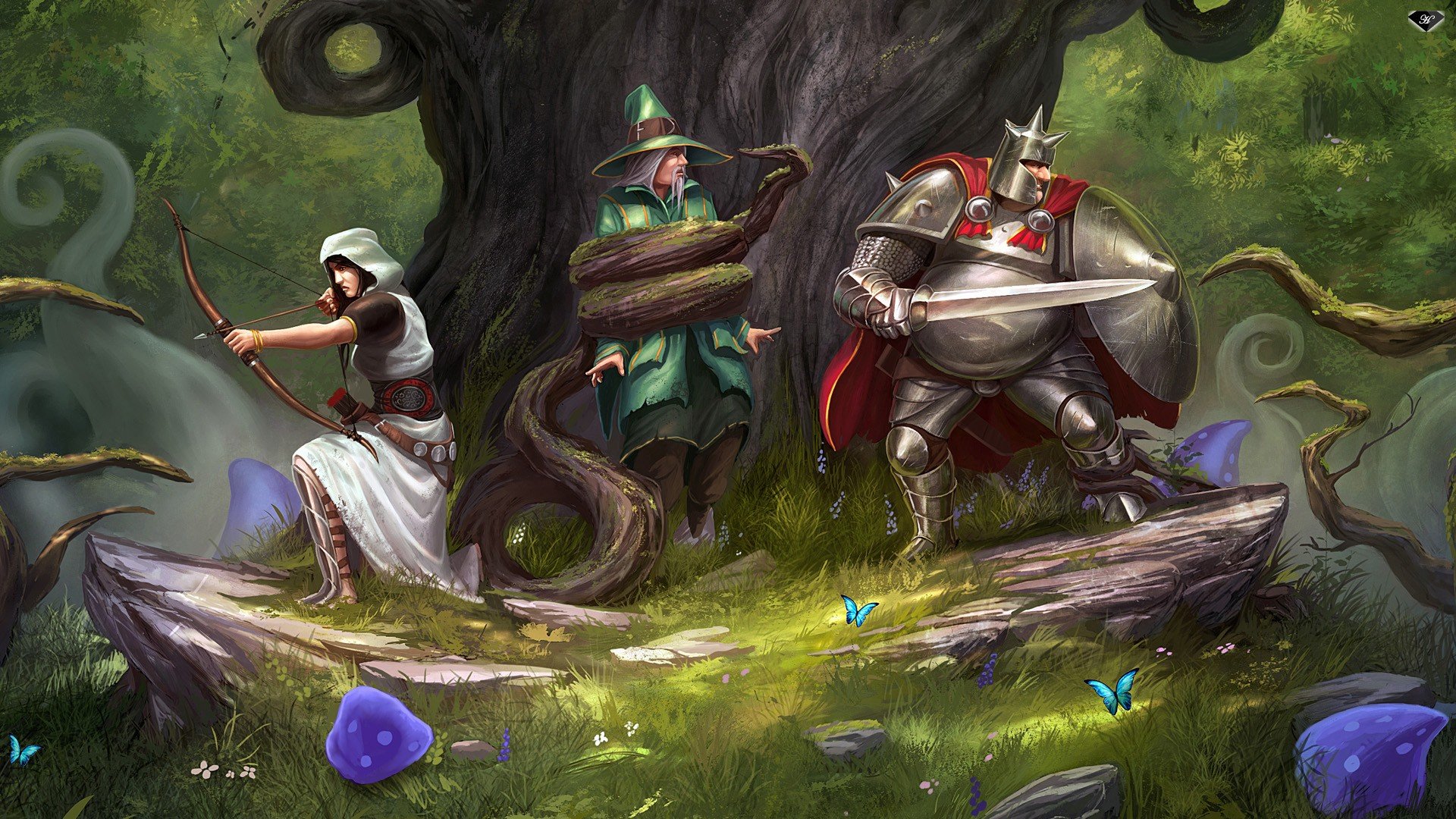 Trine HD Adventure: Epic Video Game Wallpaper