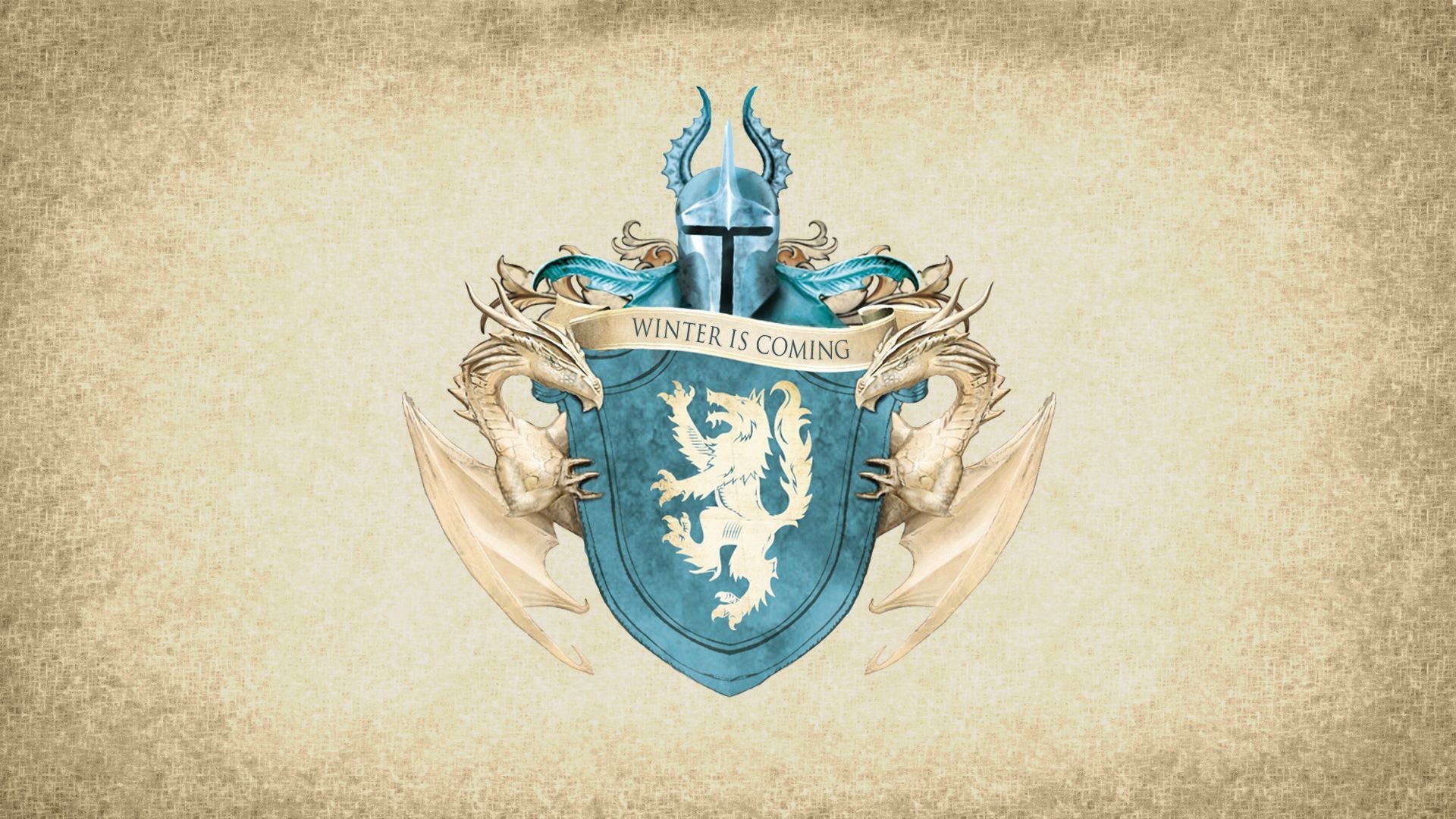 Game of Thrones HD Wallpaper: Winter Is Coming Emblem Artwork