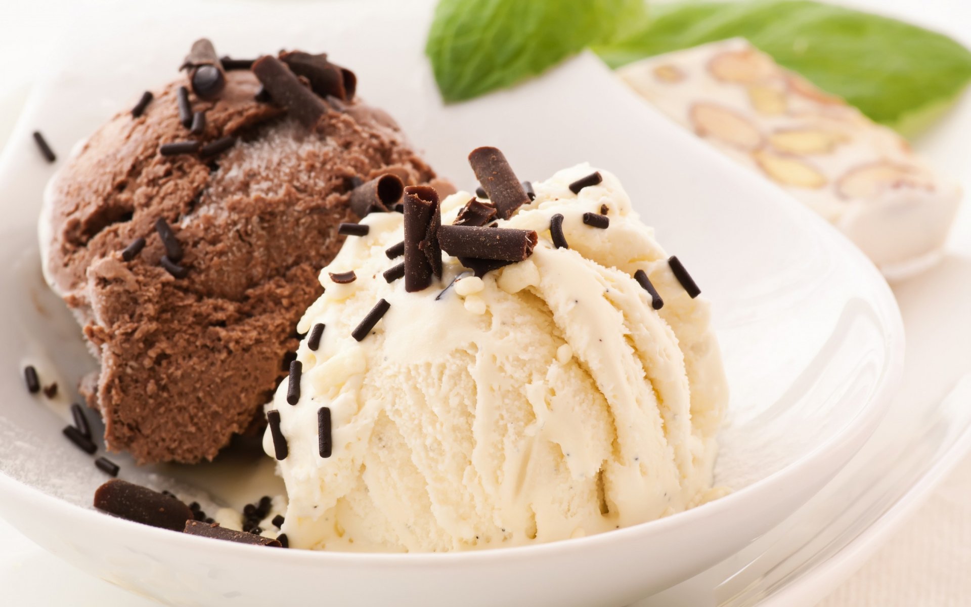 Indulgent Ice Cream Delight - HD Wallpaper