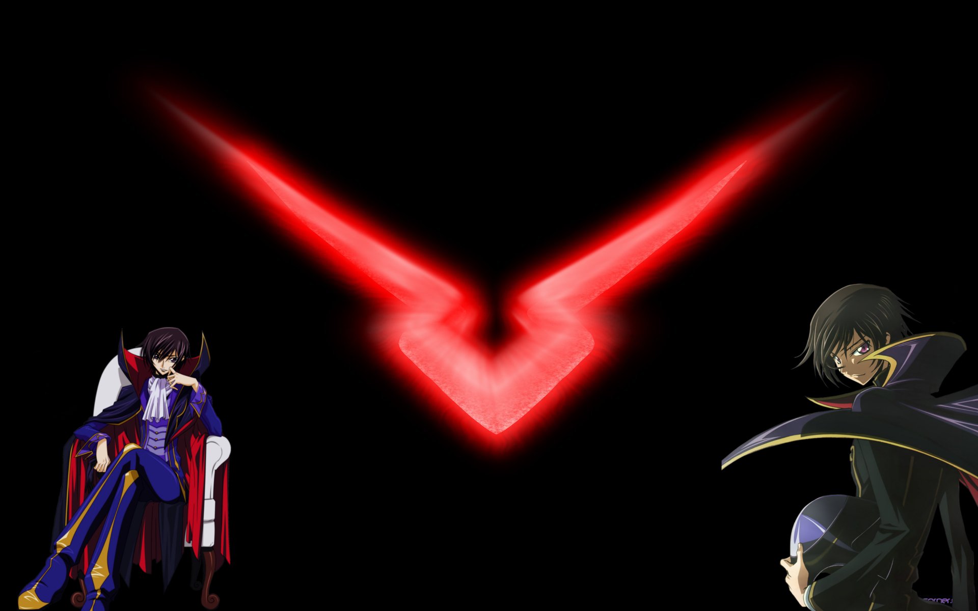 Code Geass HD Wallpaper: Lelouch Lamperouge Anime Epic Scene