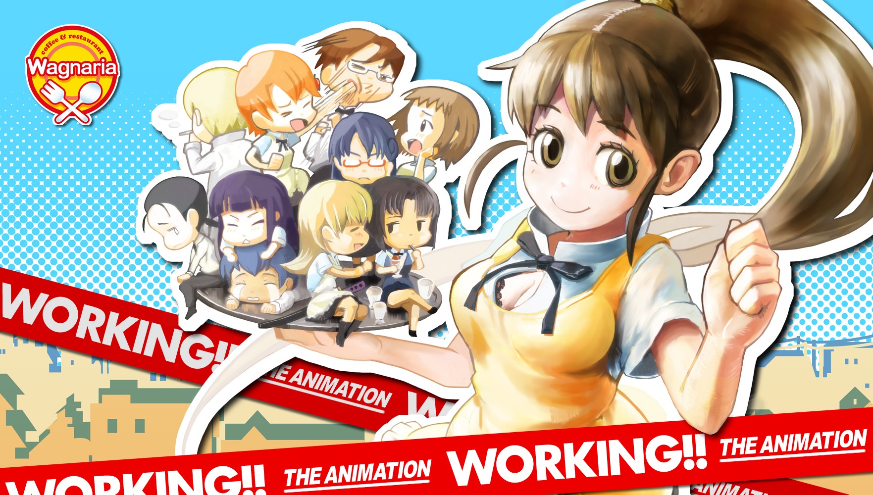 Download Anime Working!! Wallpaper