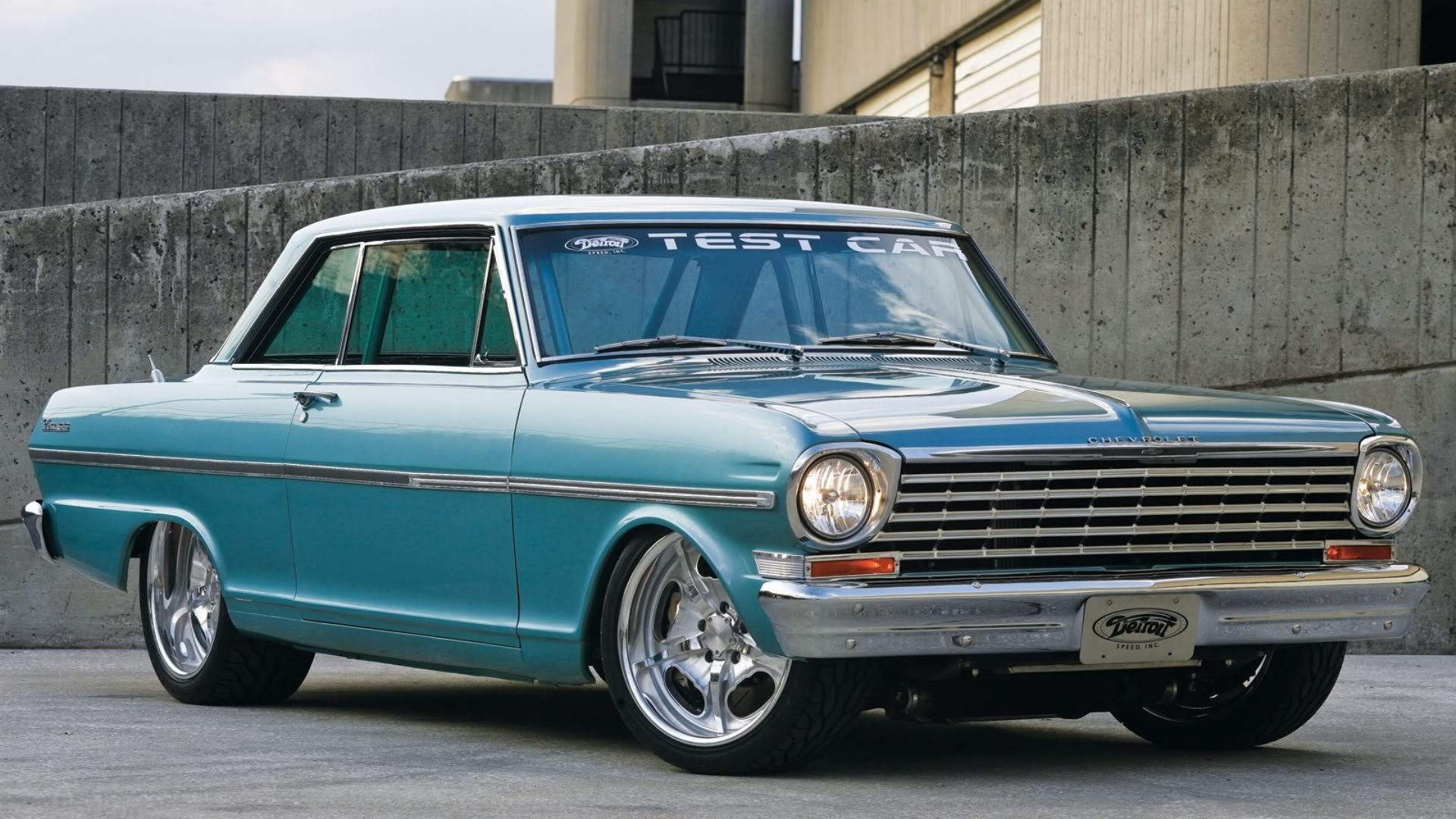 Download Chevrolet Vehicle 1963 Chevrolet Nova HD Wallpaper