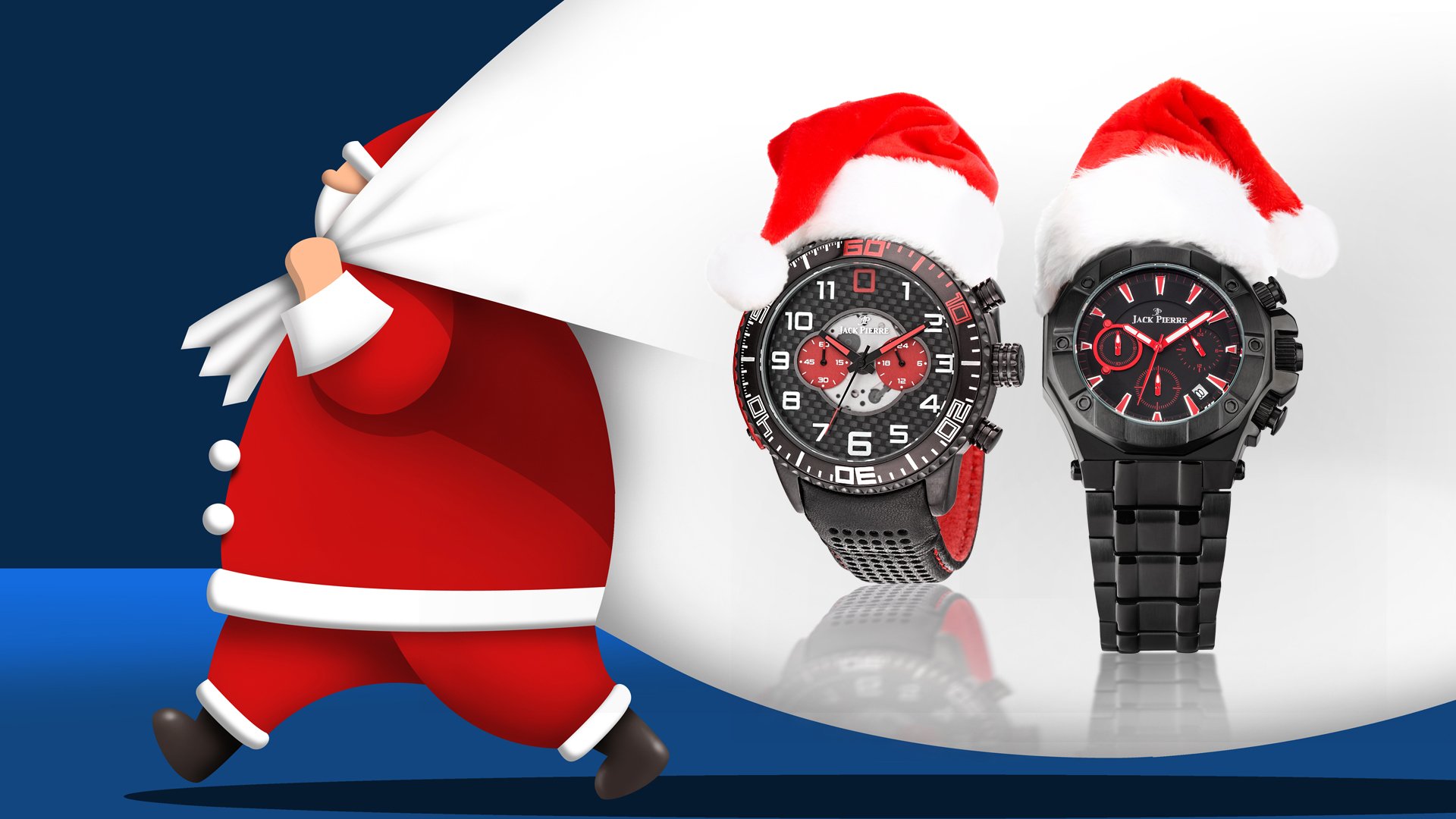 Download Santa Hat Santa Man Made Watch HD Wallpaper