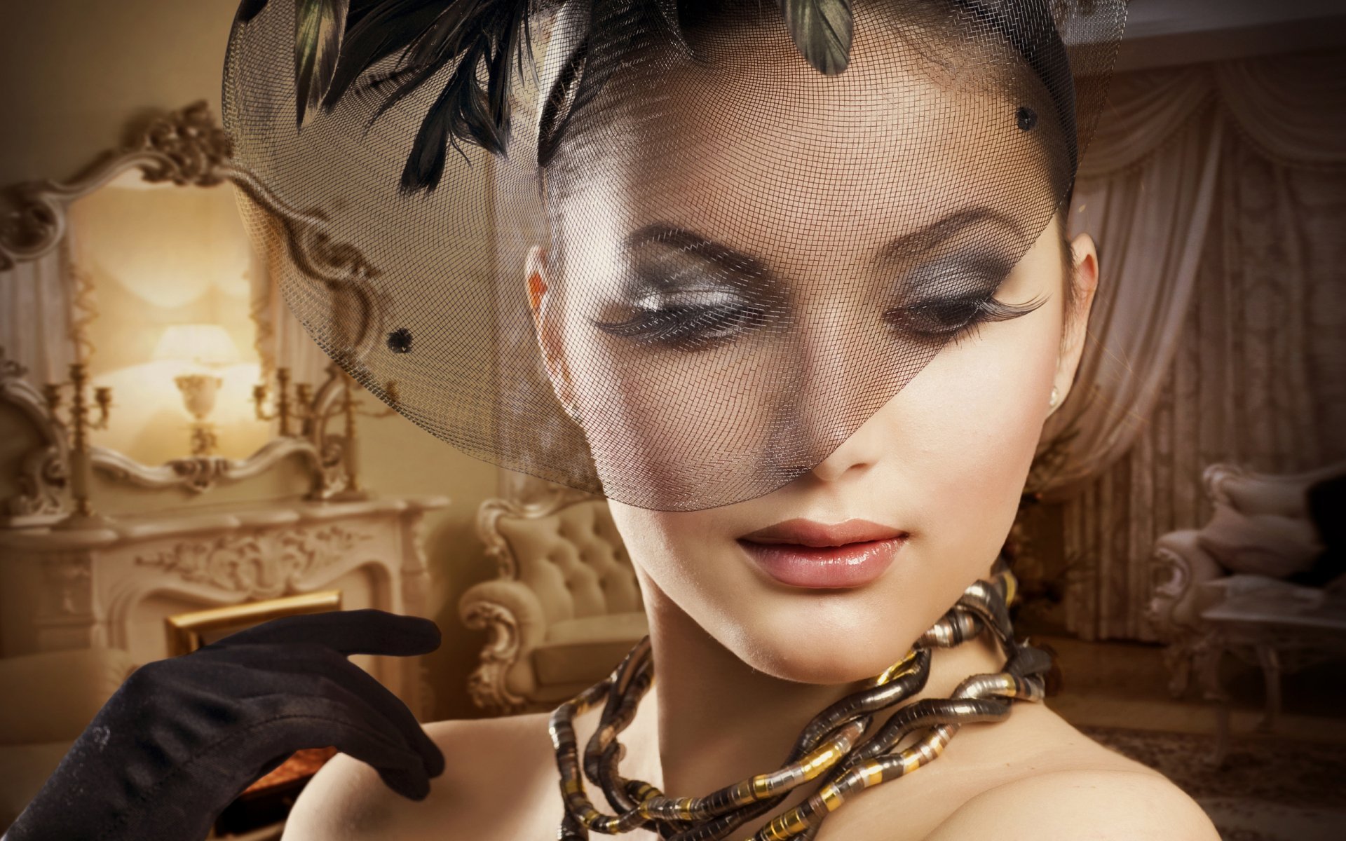 Stunning Beauty: HD Wallpaper of Elegance