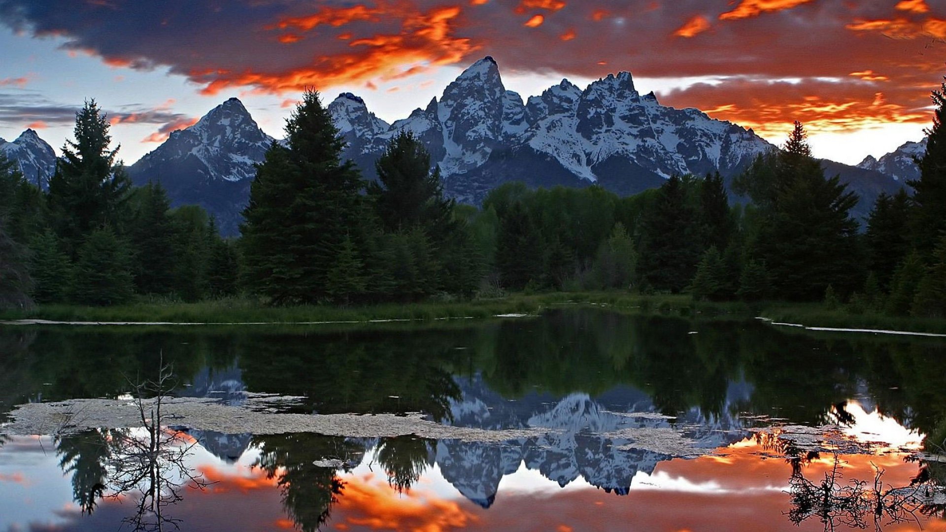 Download Nature Reflection HD Wallpaper