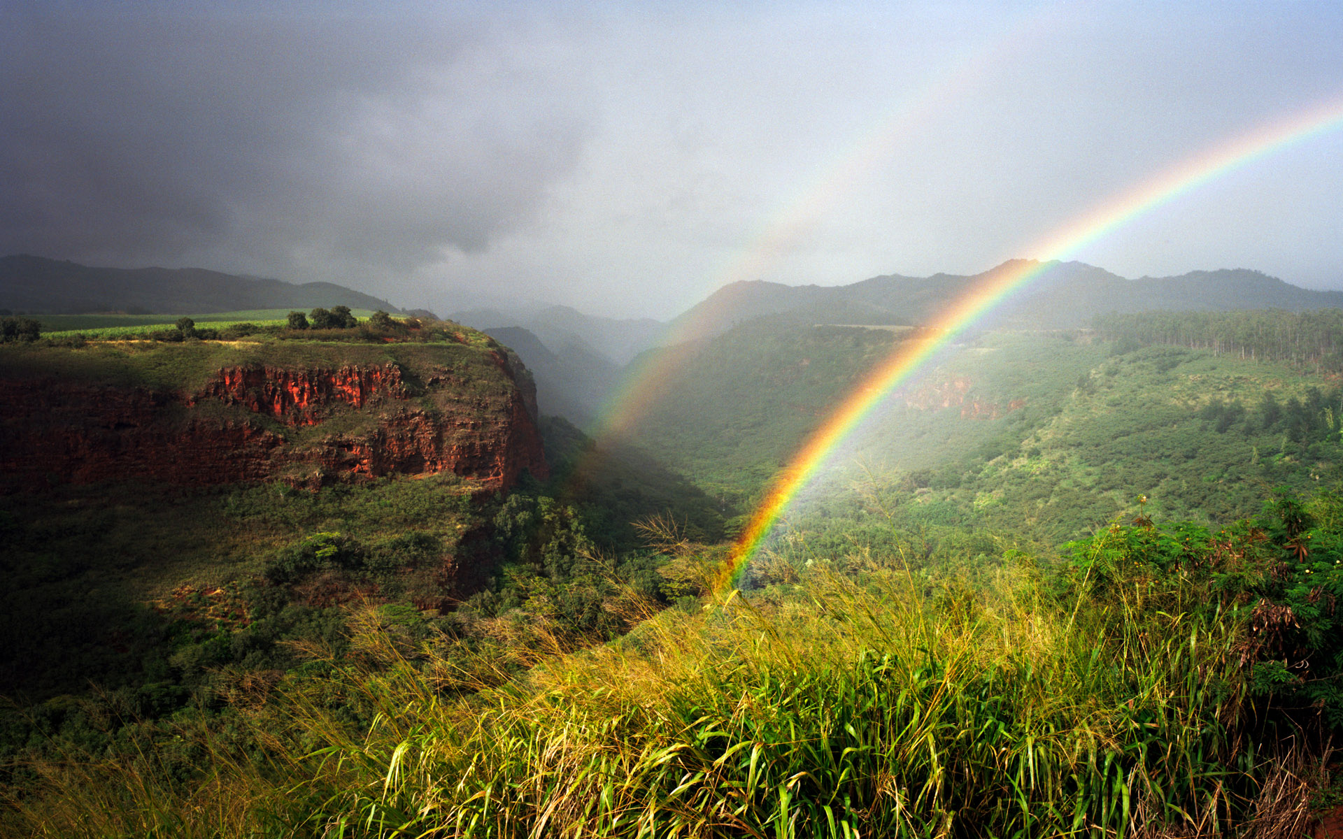 Download Nature Rainbow HD Wallpaper
