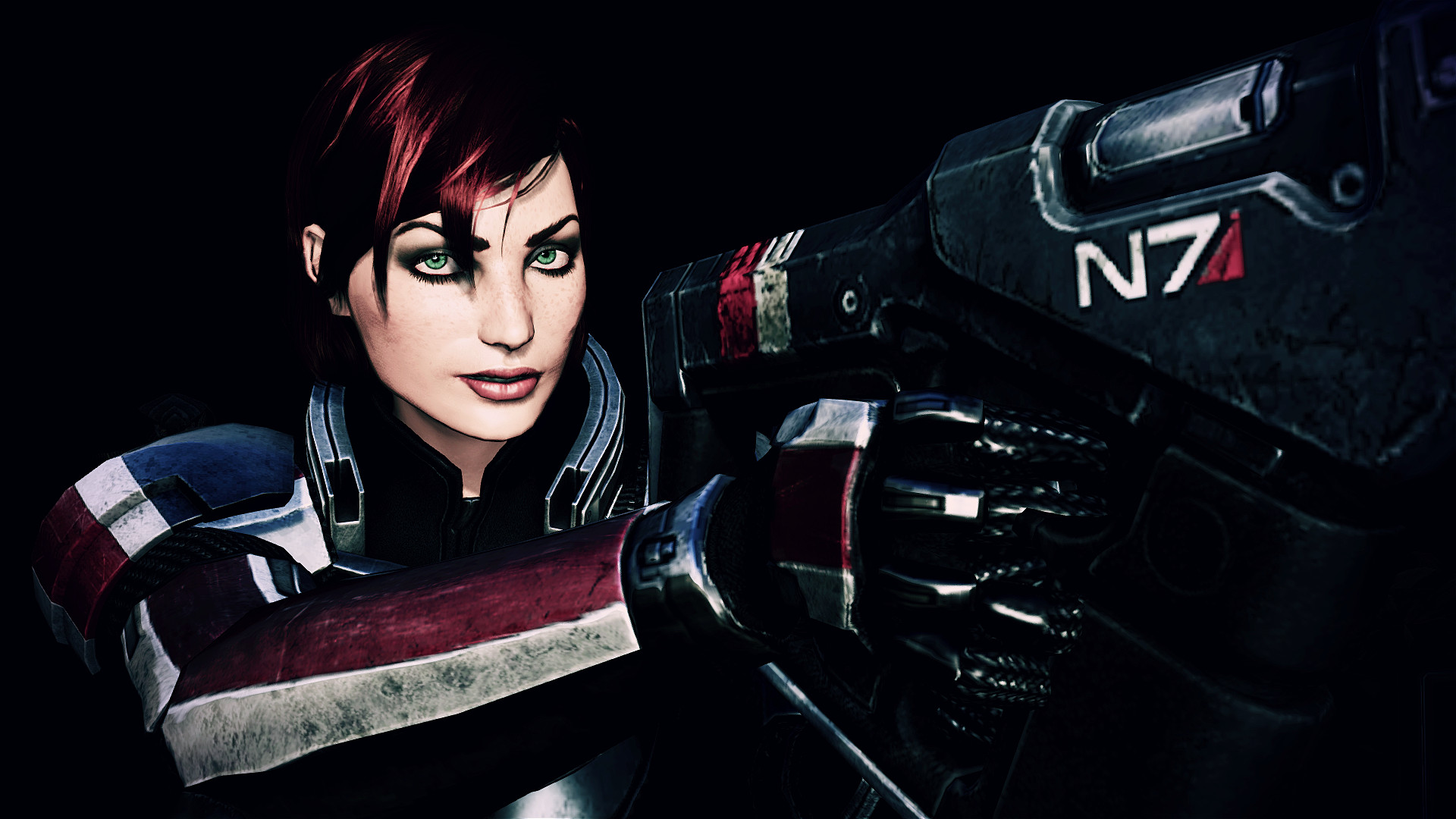 Download Commander Shepard Video Game Mass Effect HD Wallpaper