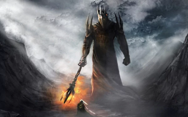 Morgoth HD Wallpaper – Lord of the Rings Fantasy Art