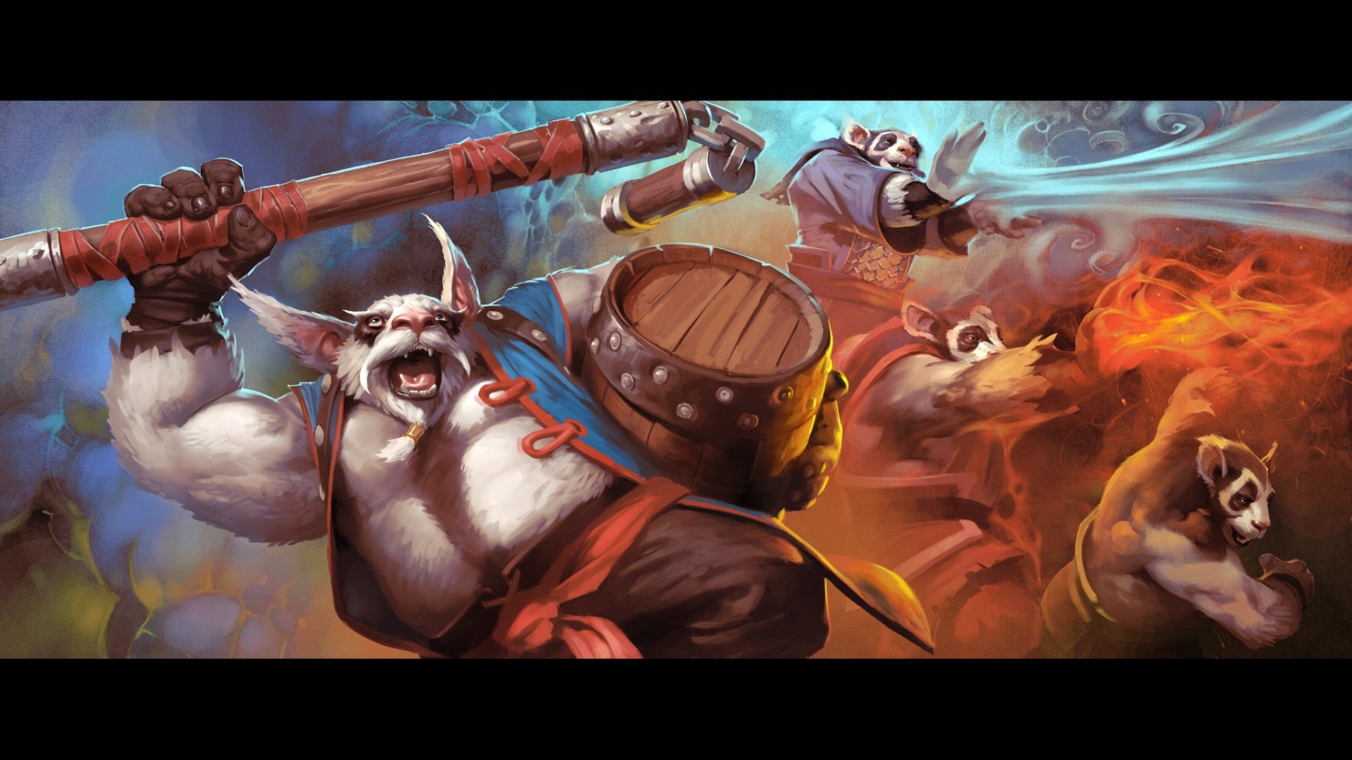 Epic DotA 2 HD Wallpaper: Fierce Battle Scene in Stunning Detail