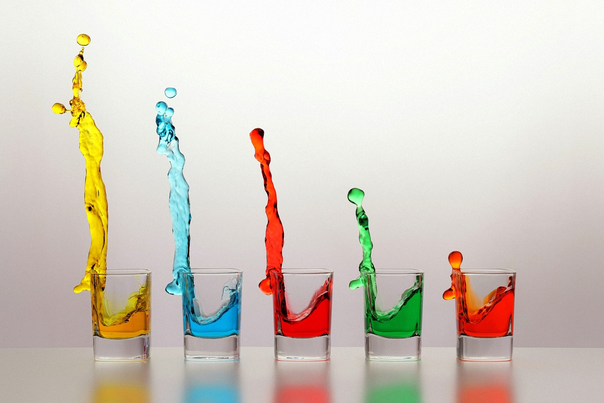 Vibrant Splash: HD Color Photography Wallpaper