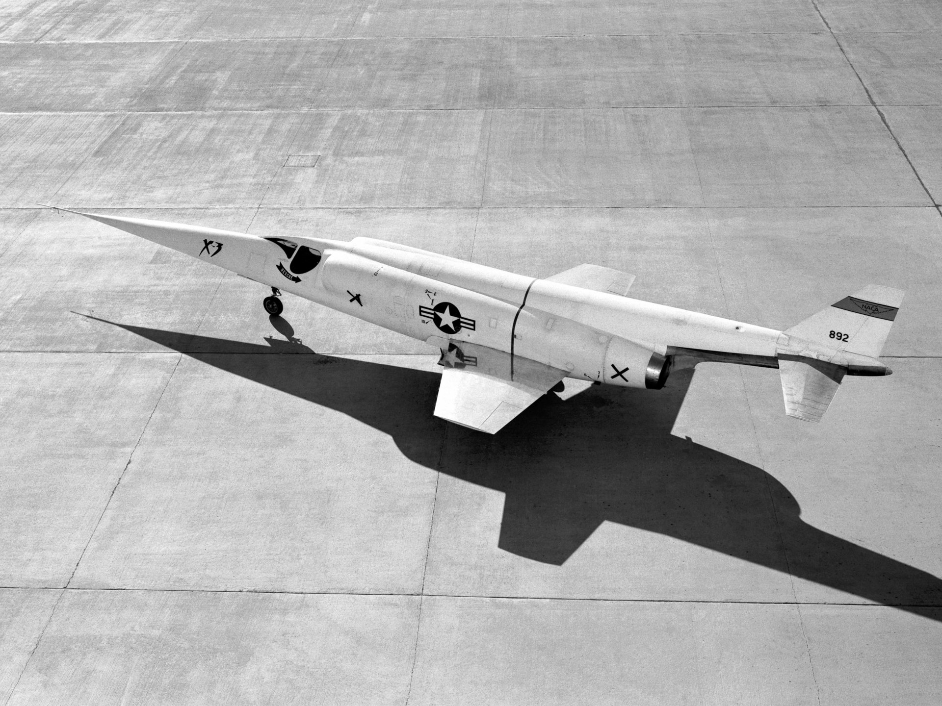 Download Military Douglas X-3 Stiletto 4k Ultra HD Wallpaper