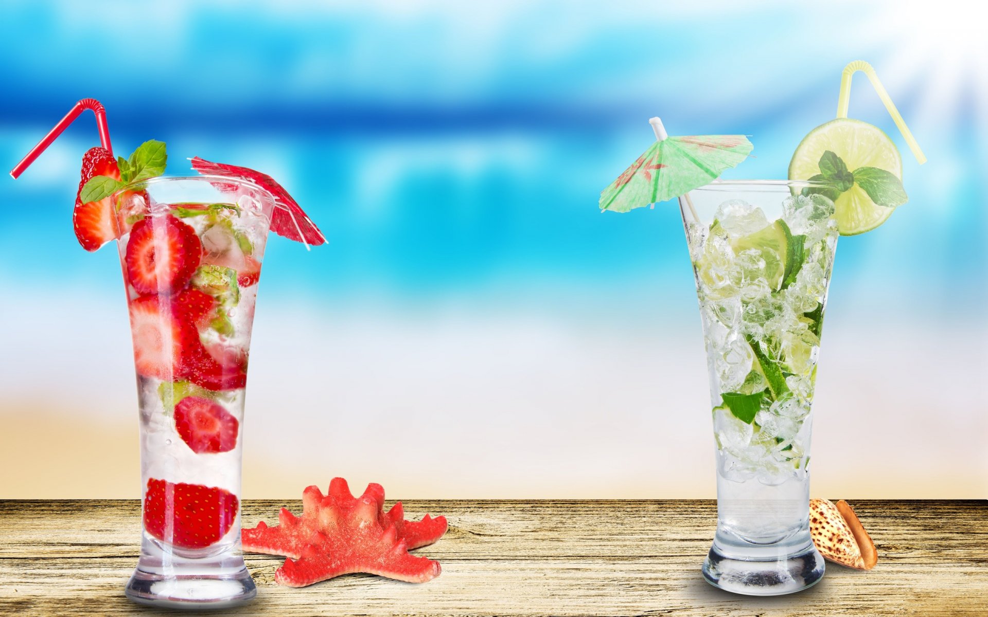 Download Food Cocktail HD Wallpaper