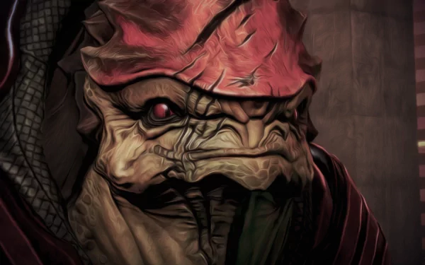 Download Urdnot Wrex Video Game Mass Effect 3 HD Wallpaper