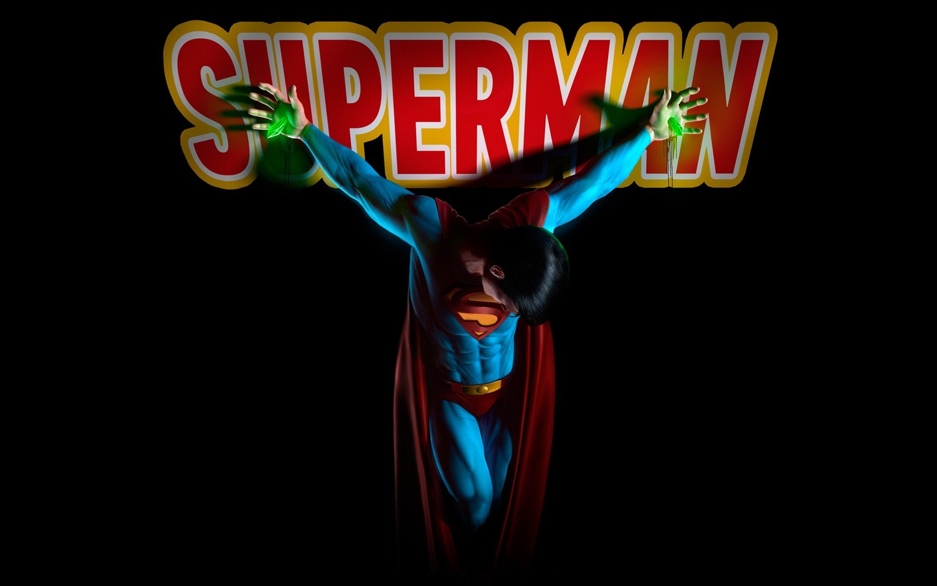 Superman Comic HD Wallpaper: Iconic Hero in Action | 1920x1200 ...