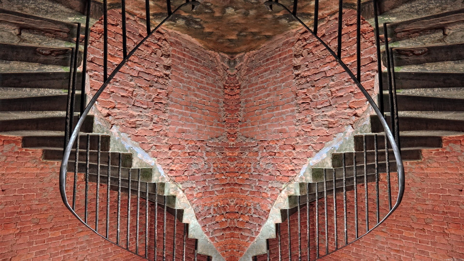 Download Man Made Stairs HD Wallpaper